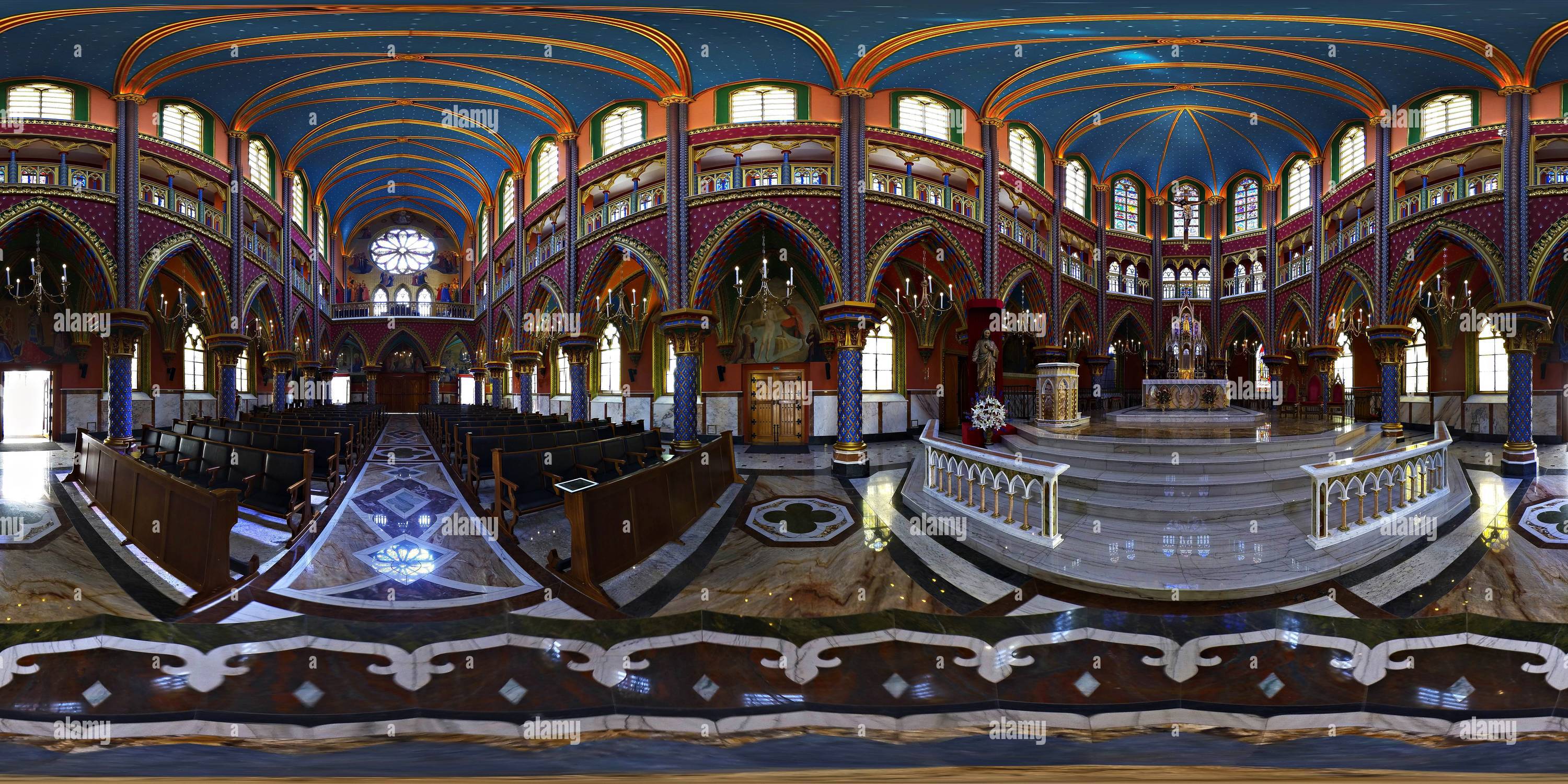 360° view of Basilica Our Lady of the Rosary of Fatima - Embu das Artes ...