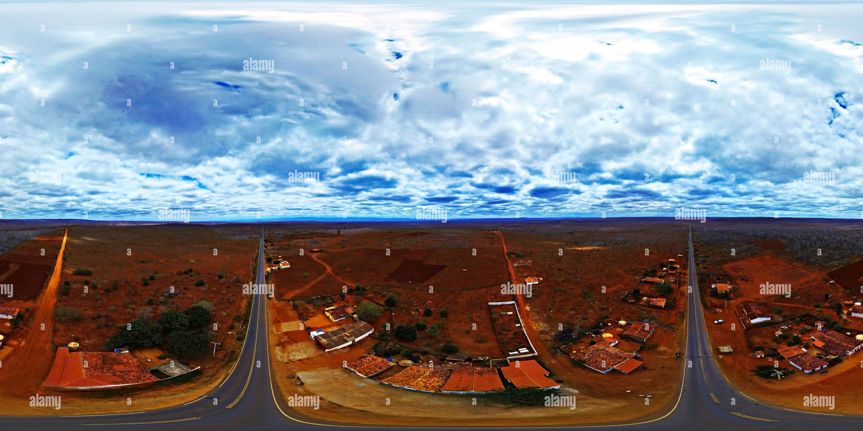 360° view of BR 242 - Coqueiros - Chapada Diamantina - BA - Brazil - Alamy