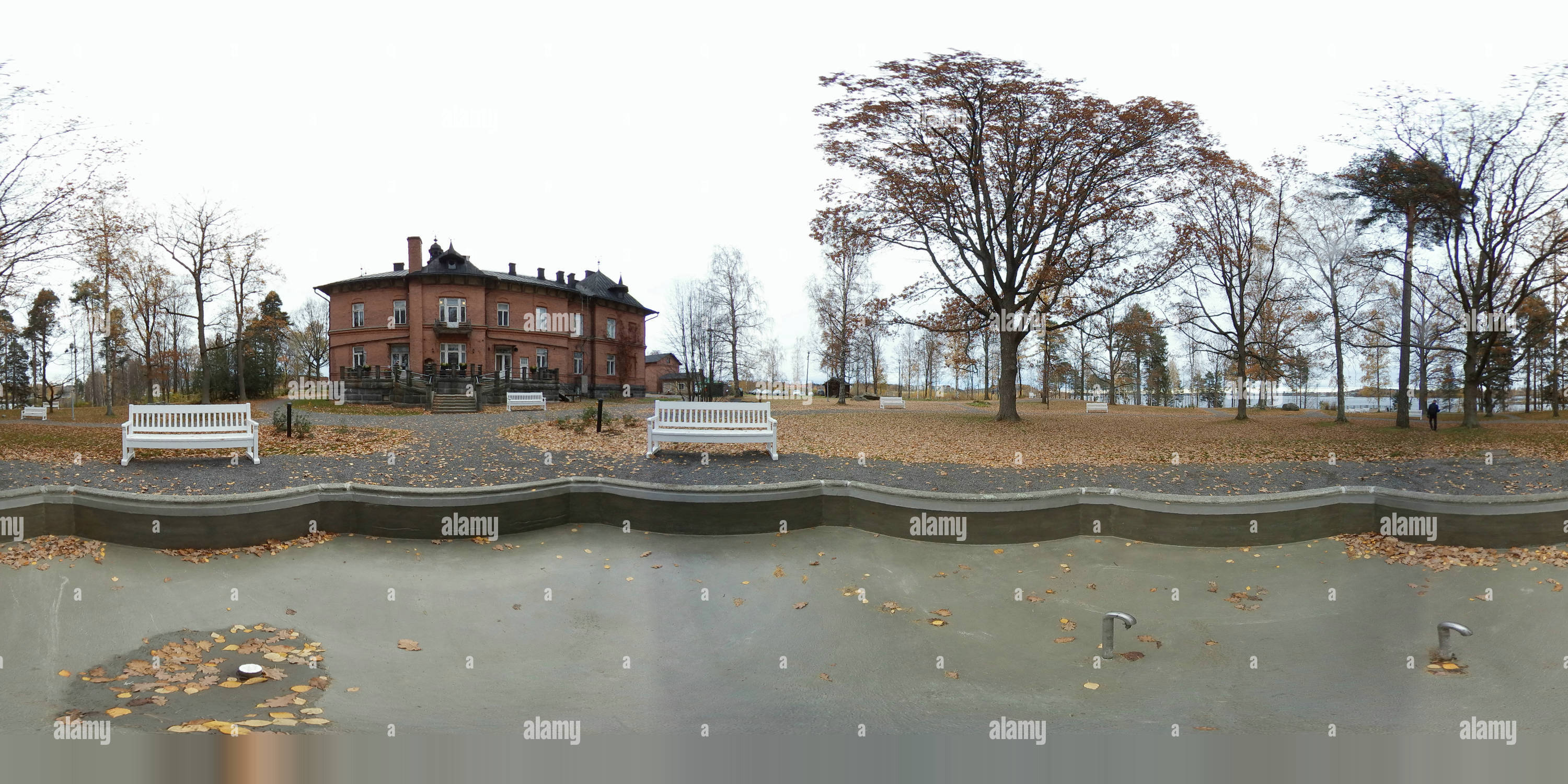360° view of Fountain Lielahti Manor - Alamy