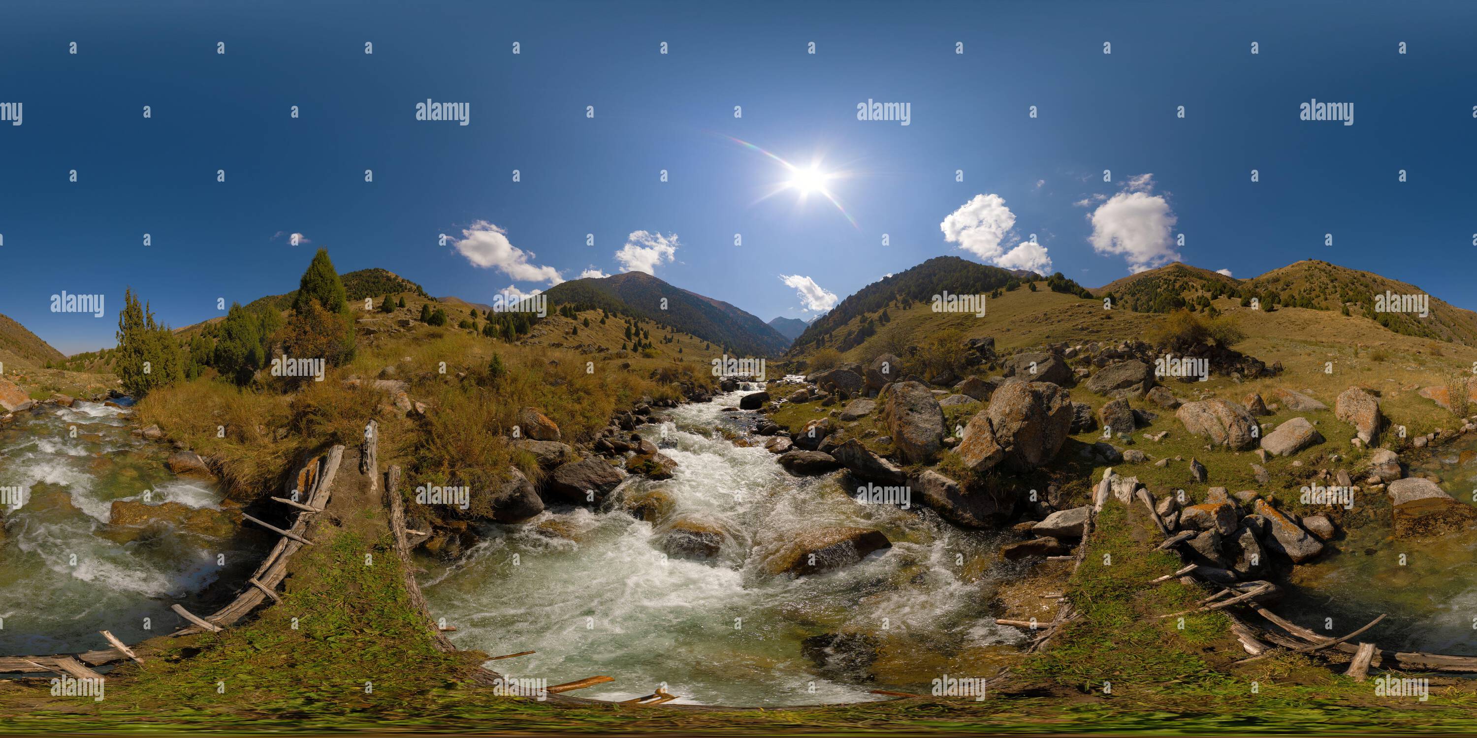 Equirect sky hi-res stock photography and images - Alamy