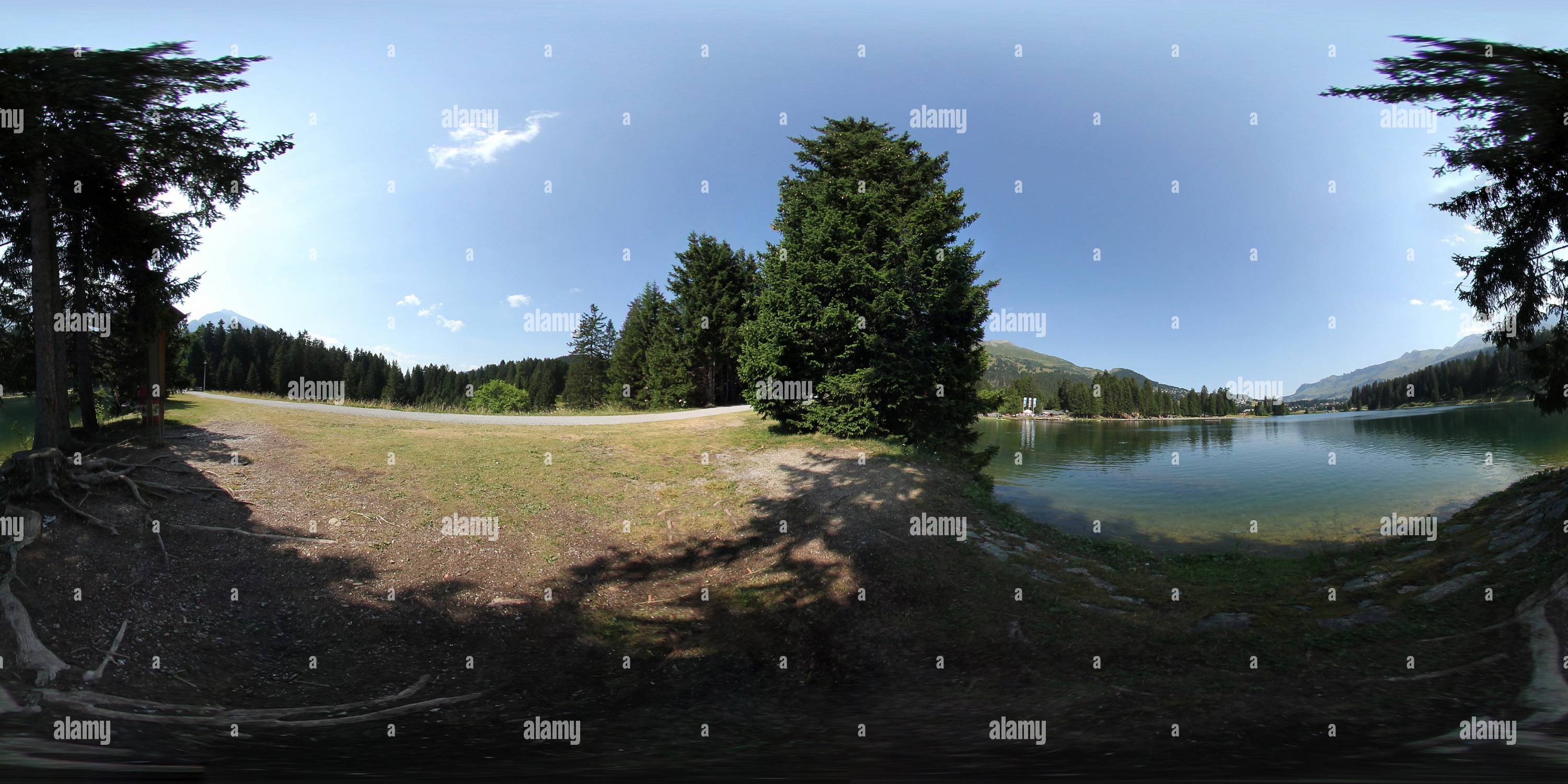 360° view of Heidsee 1 - Alamy