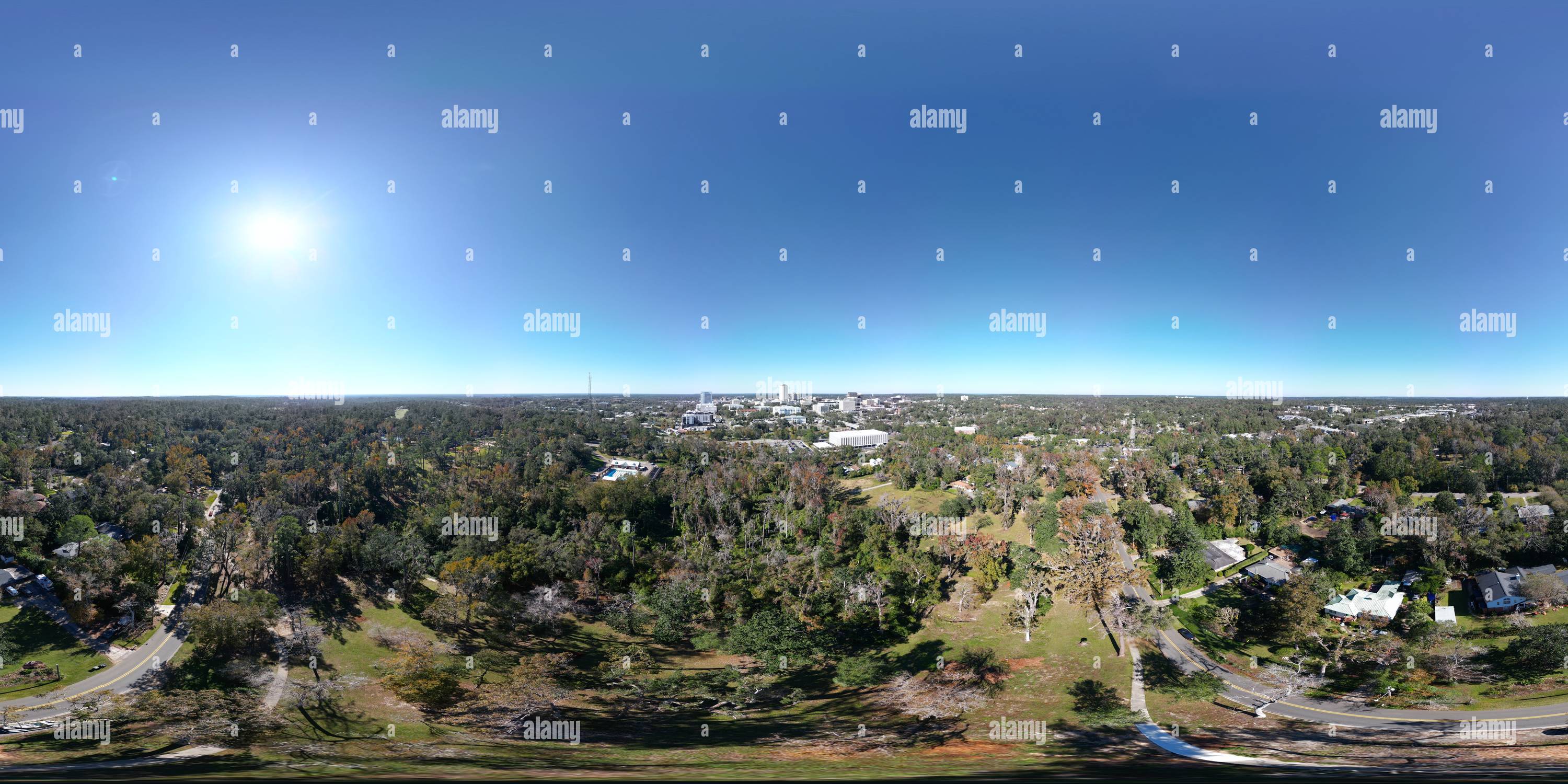 360° view of Above park in Tallahassee, Florida - Alamy