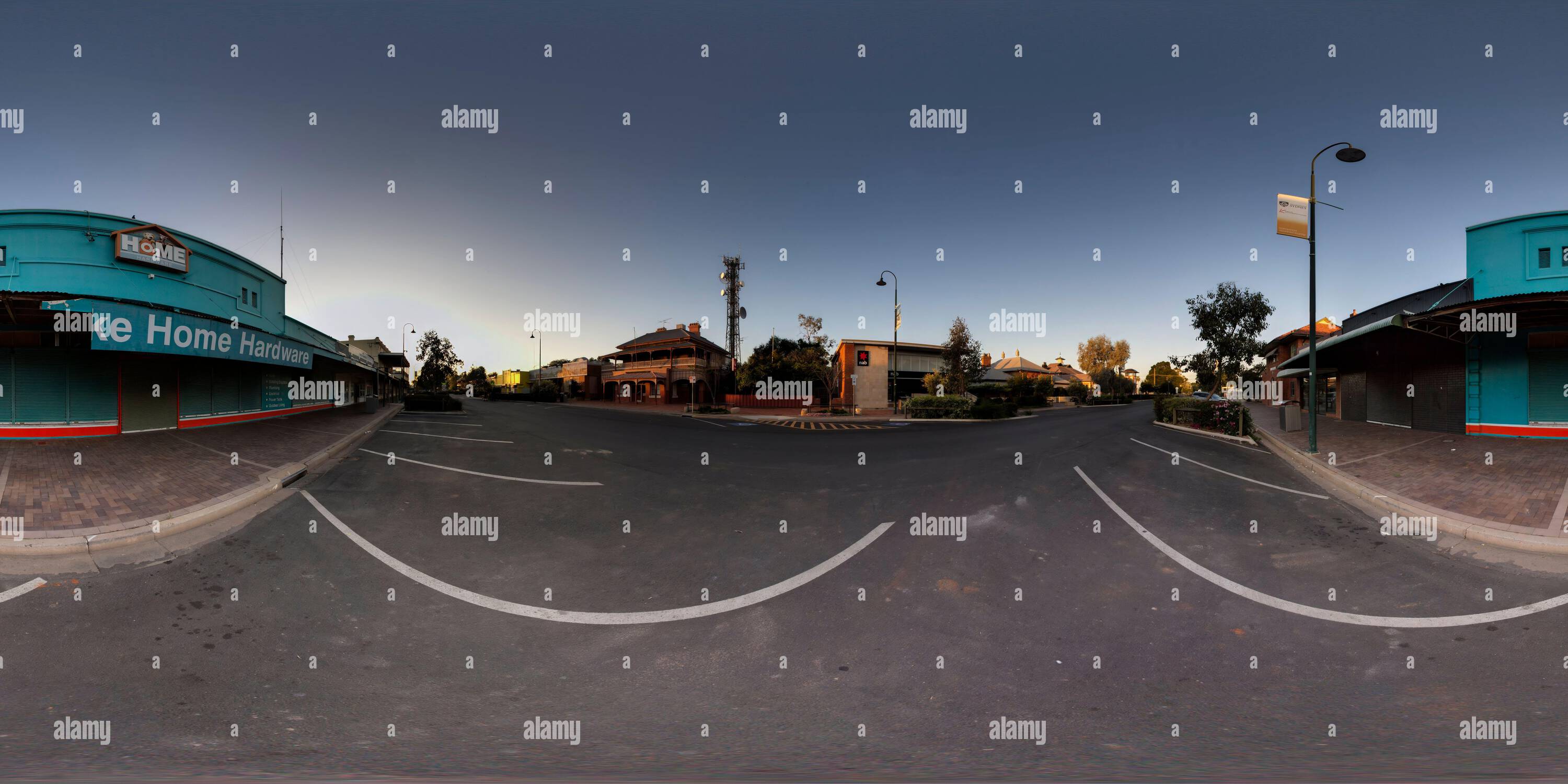 360° view of 360° panorama of the historic Bourke Post Office (1880 ...