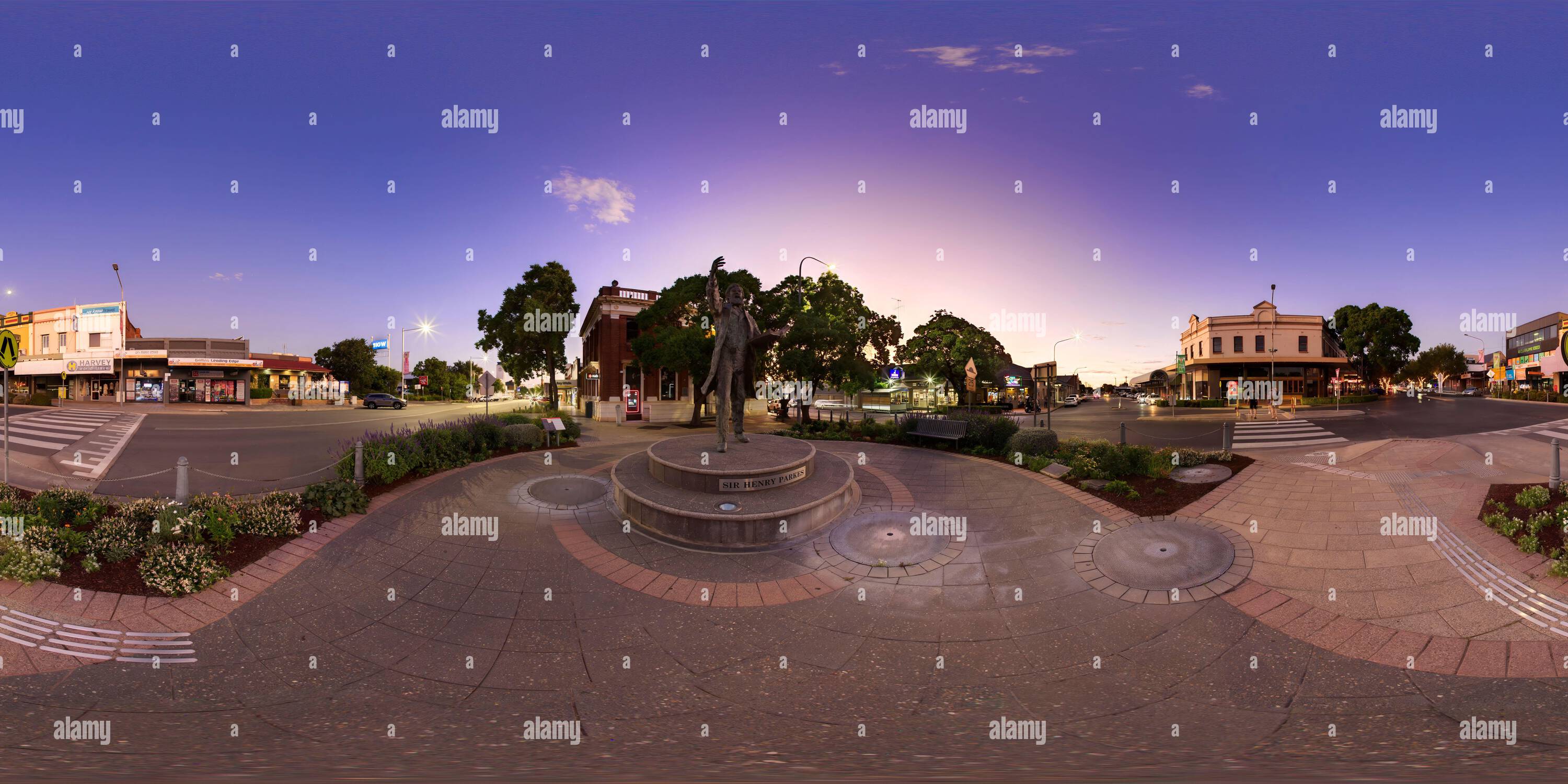 360° view of 360° panorama of statue to Sir Henry Parkes, Premier of ...