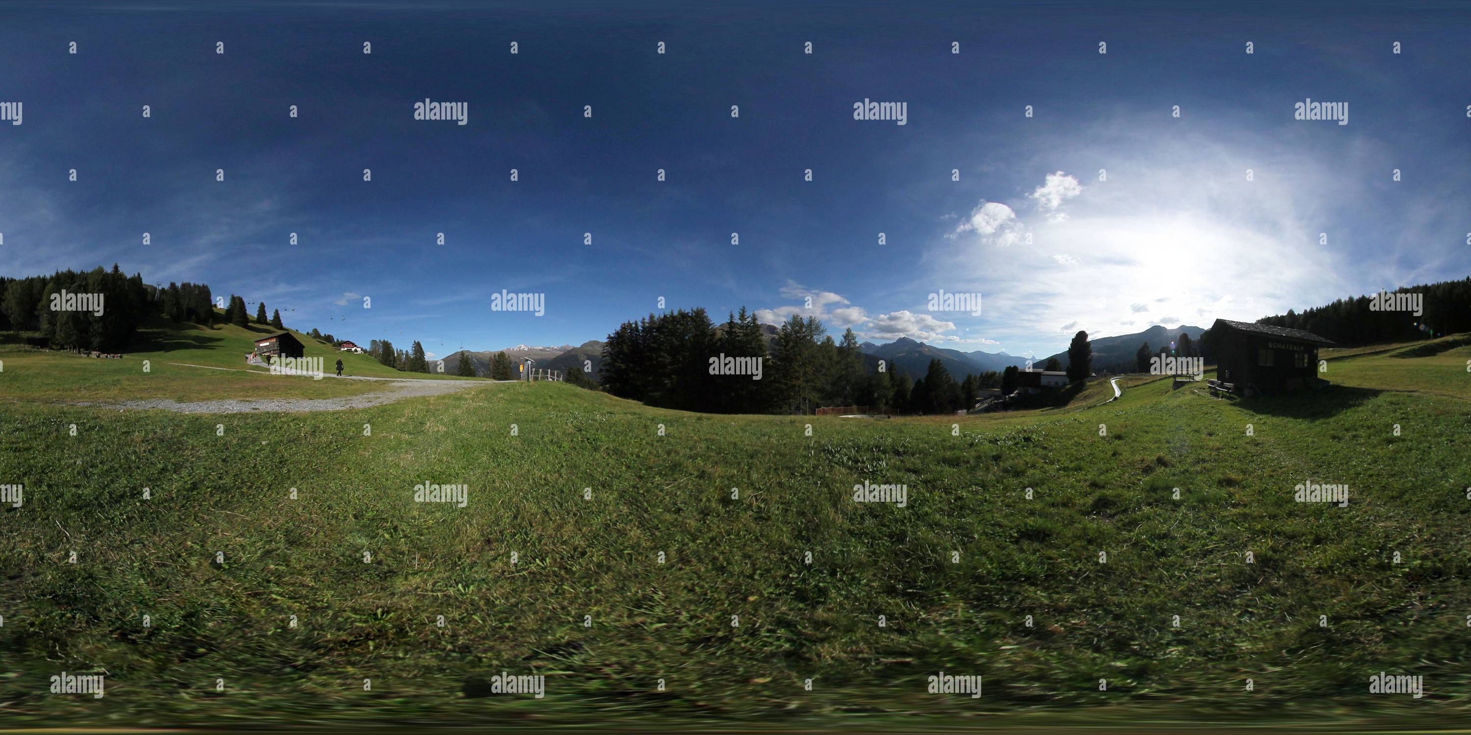 360° view of Schatzalp 7 - Alamy