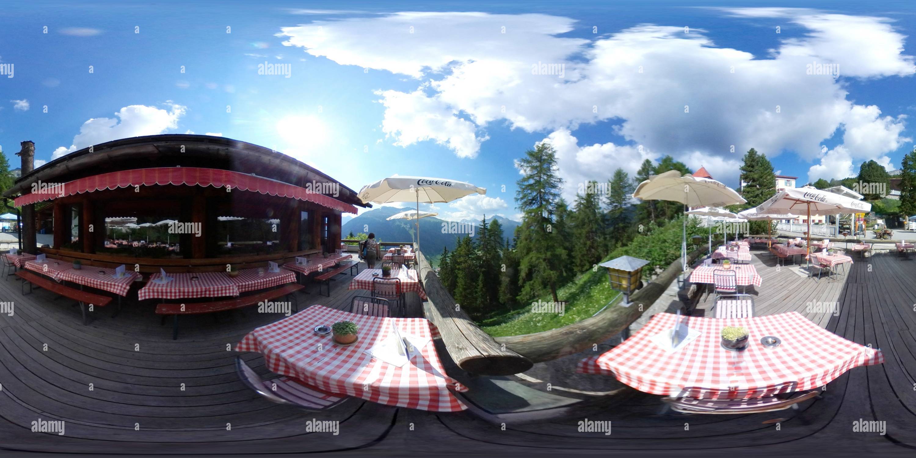 360° view of Schatzalp Sunny Terrace 1 - Alamy