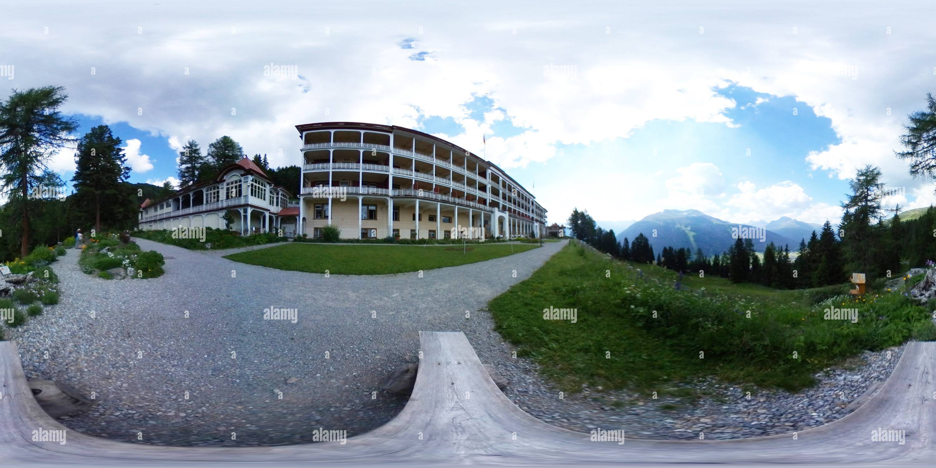 Schatzalp magic mountain hi-res stock photography and images - Alamy