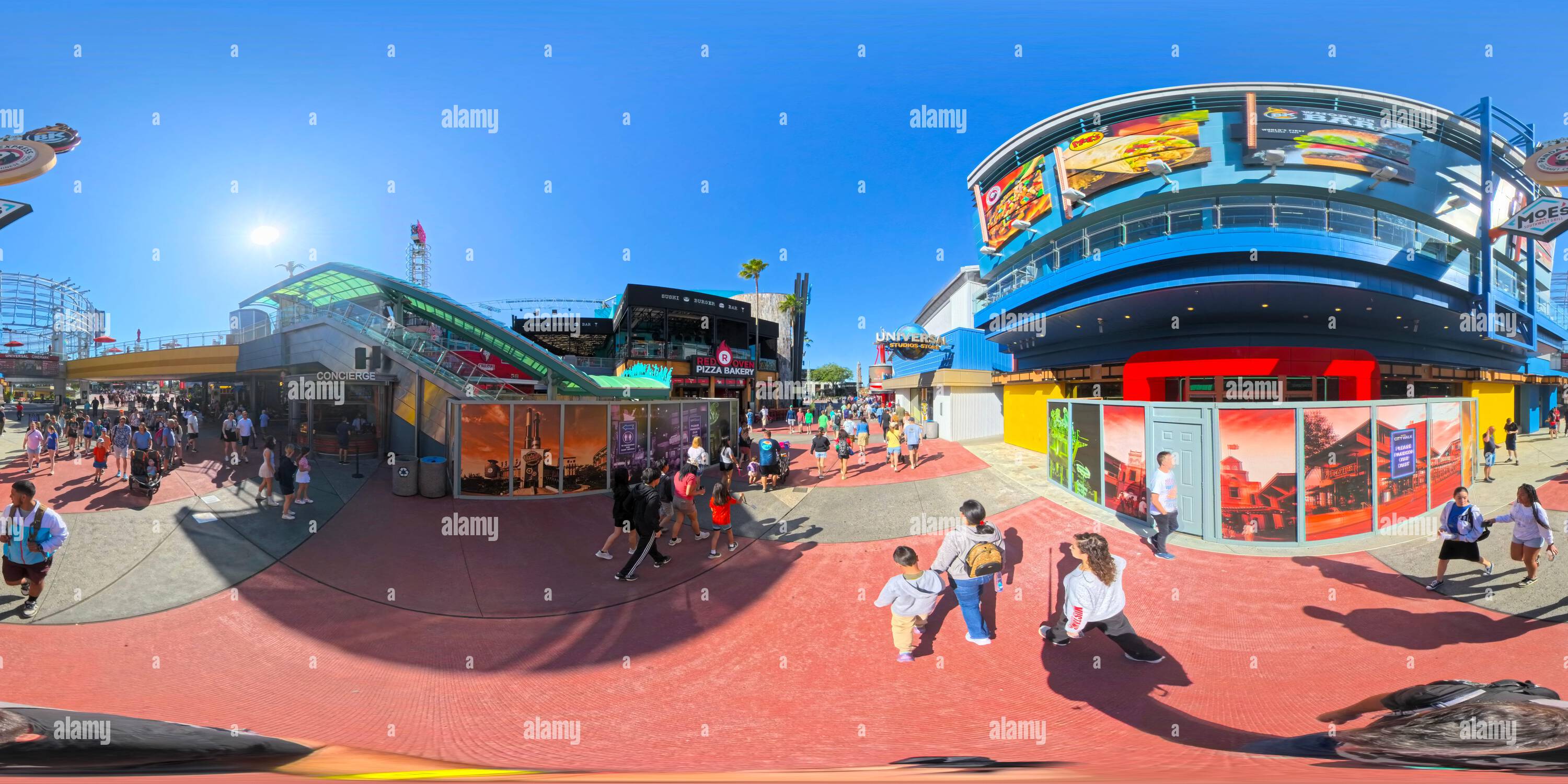 360° view of Orlando, FL, USA - April 12, 2025: 360 equirectangular ...