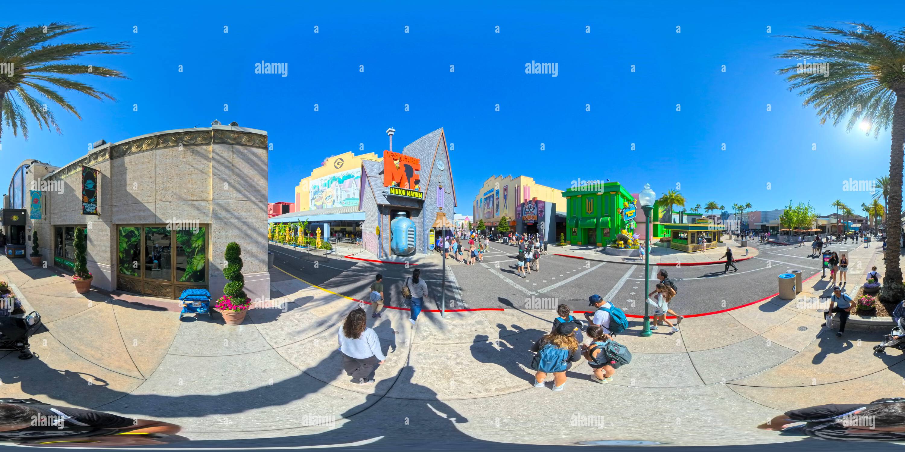 360° view of Orlando, FL, USA - April 12, 2025: 360 equirectangular ...