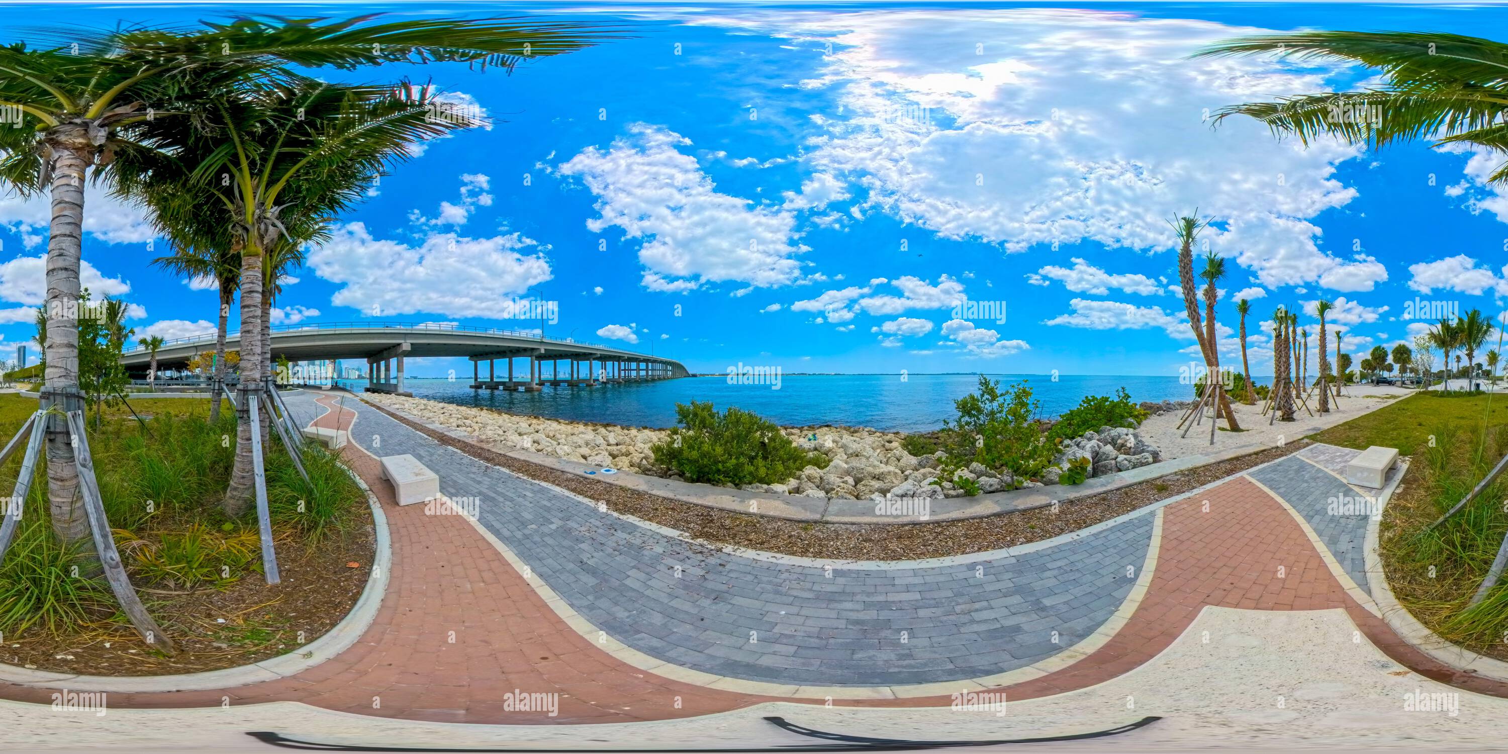Miami key biscayne 360 vr hi-res stock photography and images - Alamy