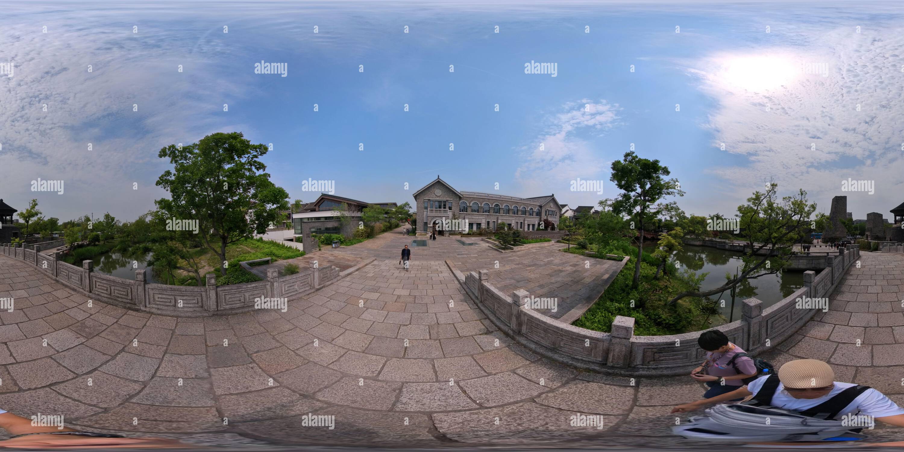 360° view of 360 view of Traditional Chinese architecture with ...
