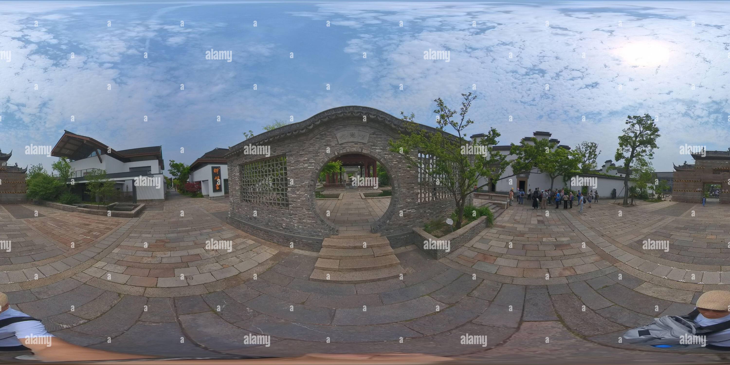 360° view of 360 view of Traditional Chinese architecture with ...