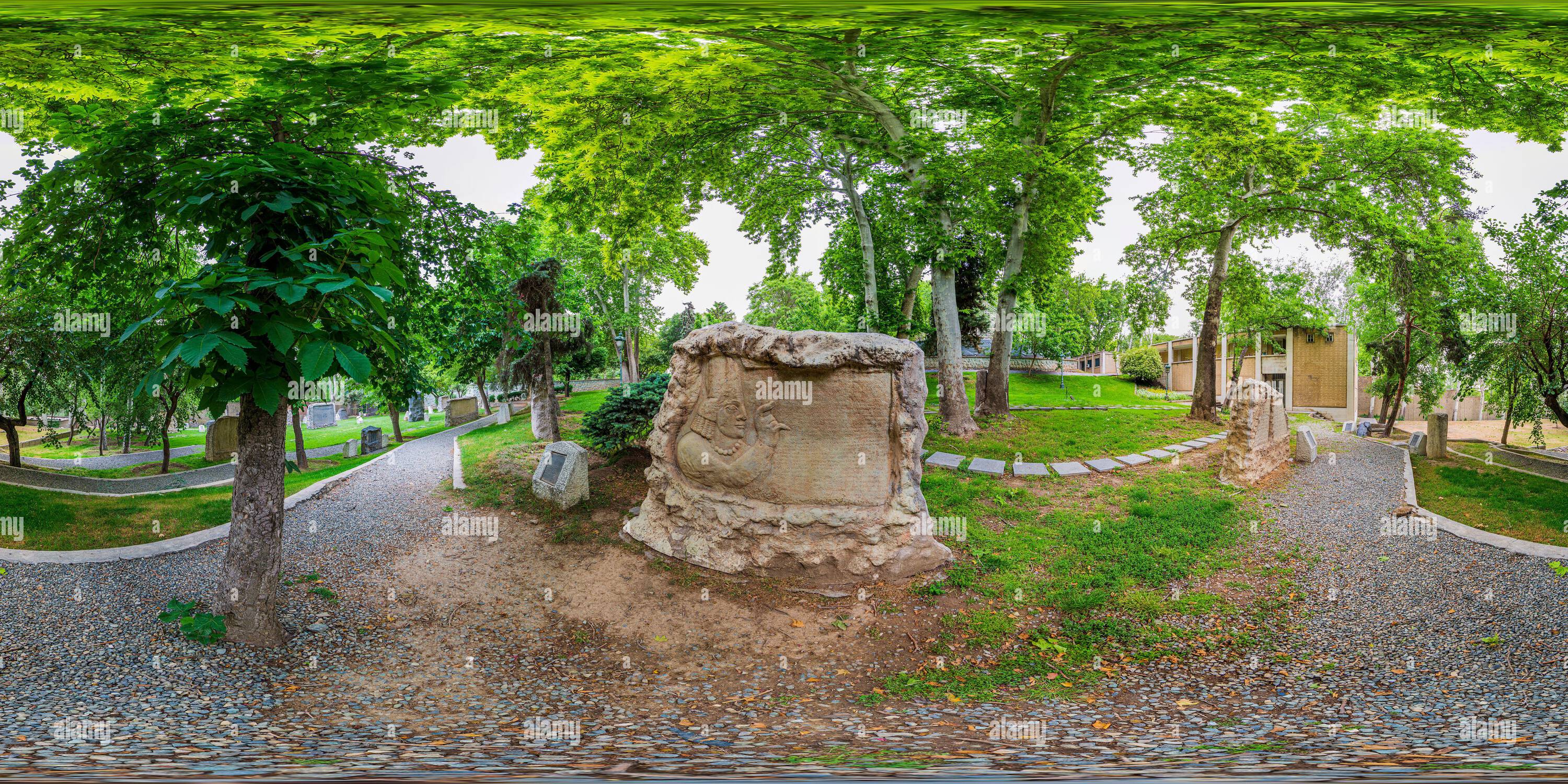 360° view of Captivating 360-Degree Panoramic View of the Inscriptions ...