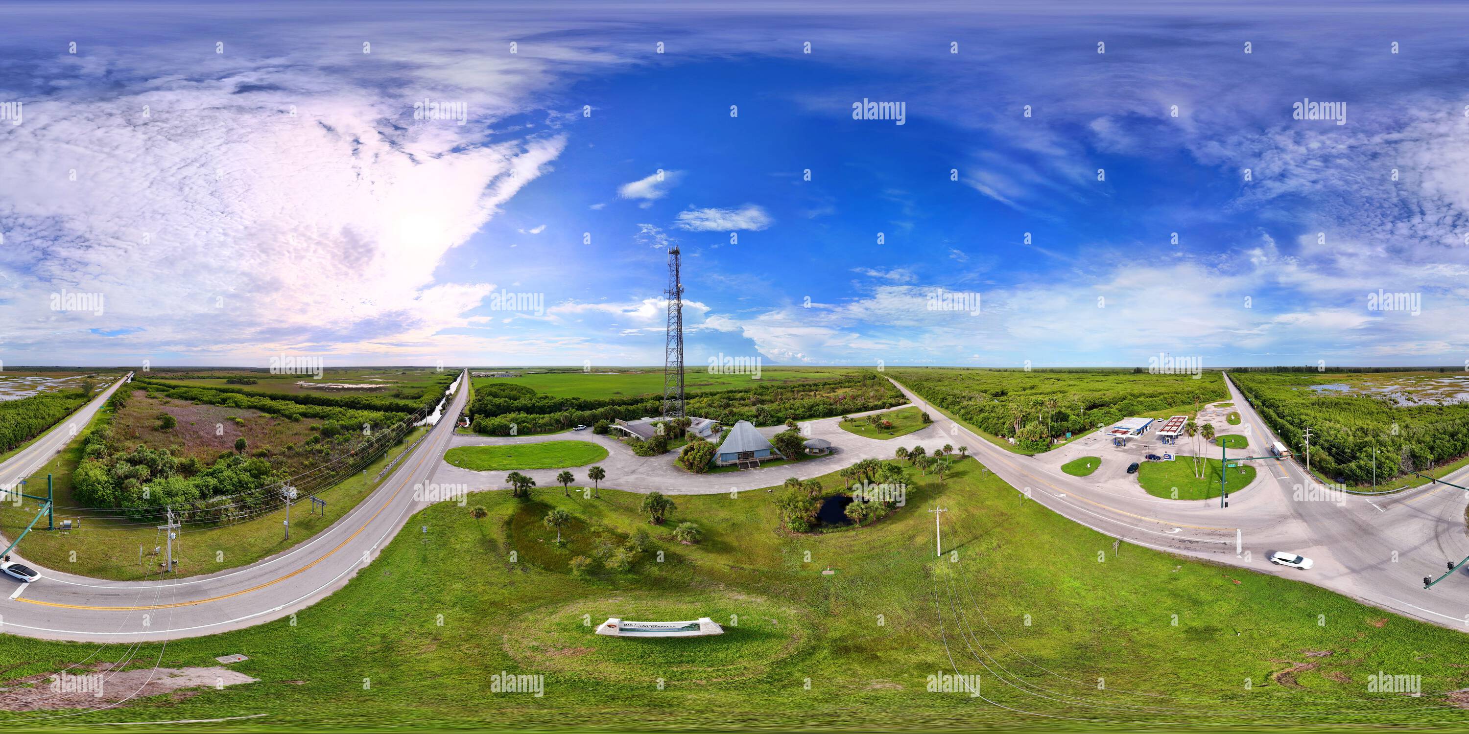 360° view of Aerial 360 photo Big Cypress National Preserve entrance ...