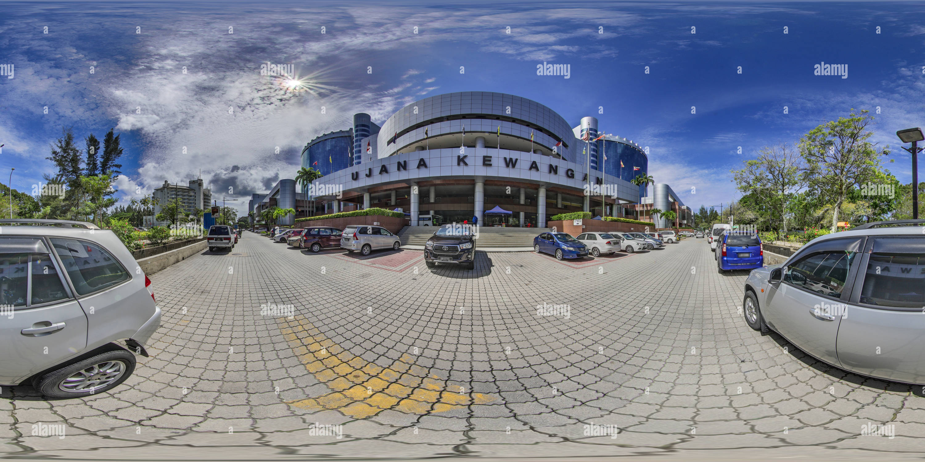 360° view of Financial Park Labuan (Ujana Kewangan Labuan - Alamy
