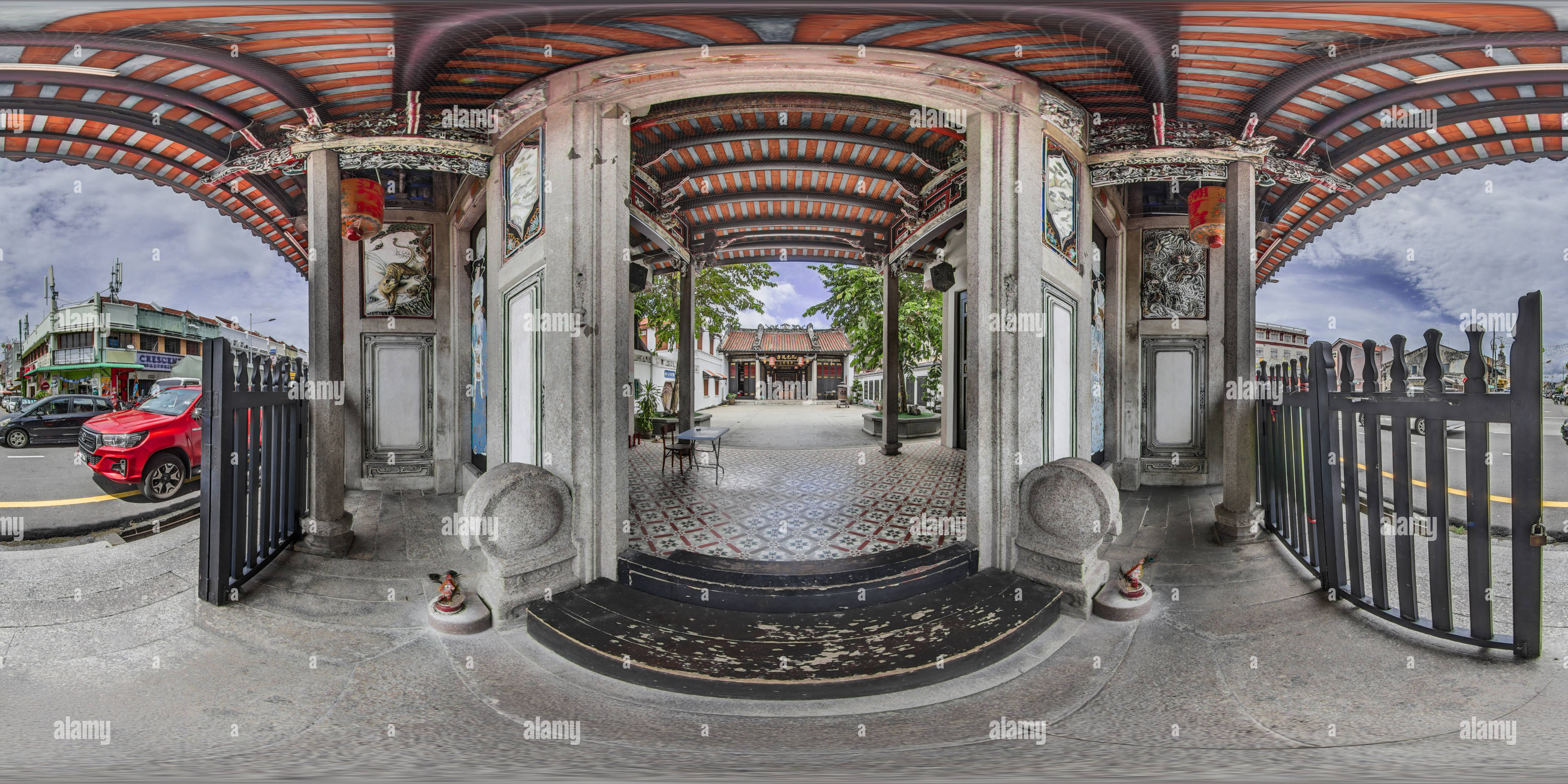 360° view of Han Jiang Ancestral Temple - Alamy