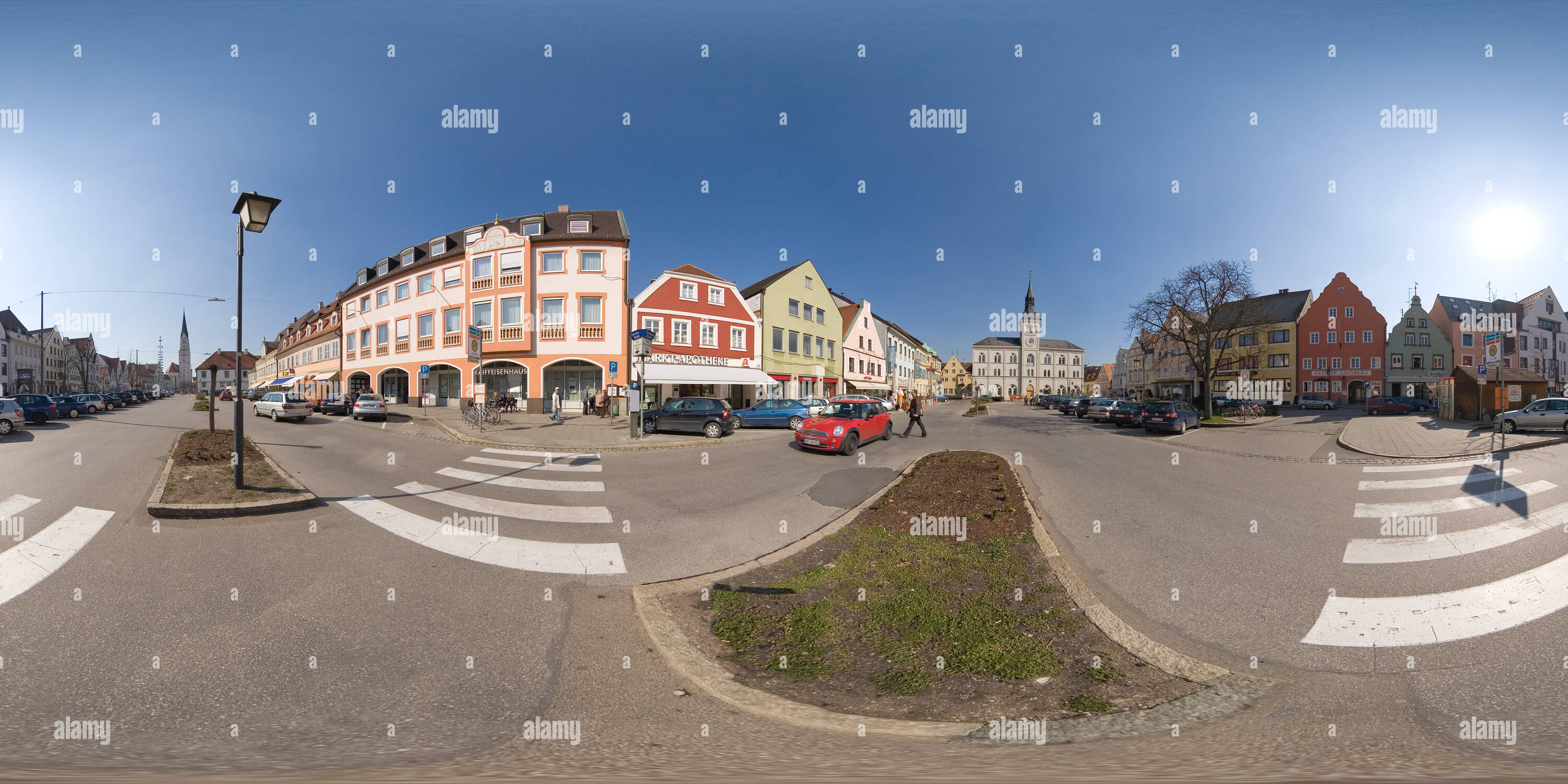 360° view of Pfaffenhofen a.d. Ilm - Alamy