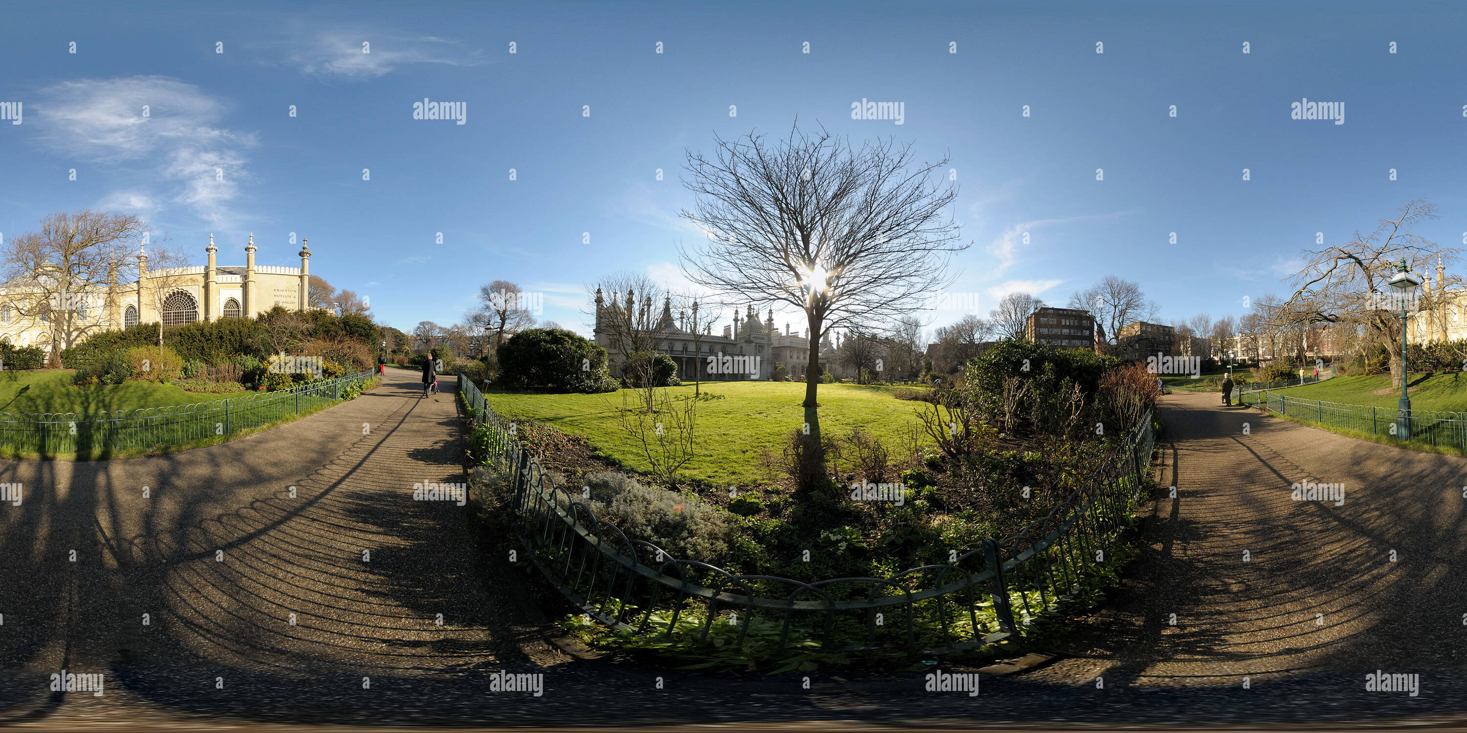 360° view of The Royal Pavilion Brighton - Alamy