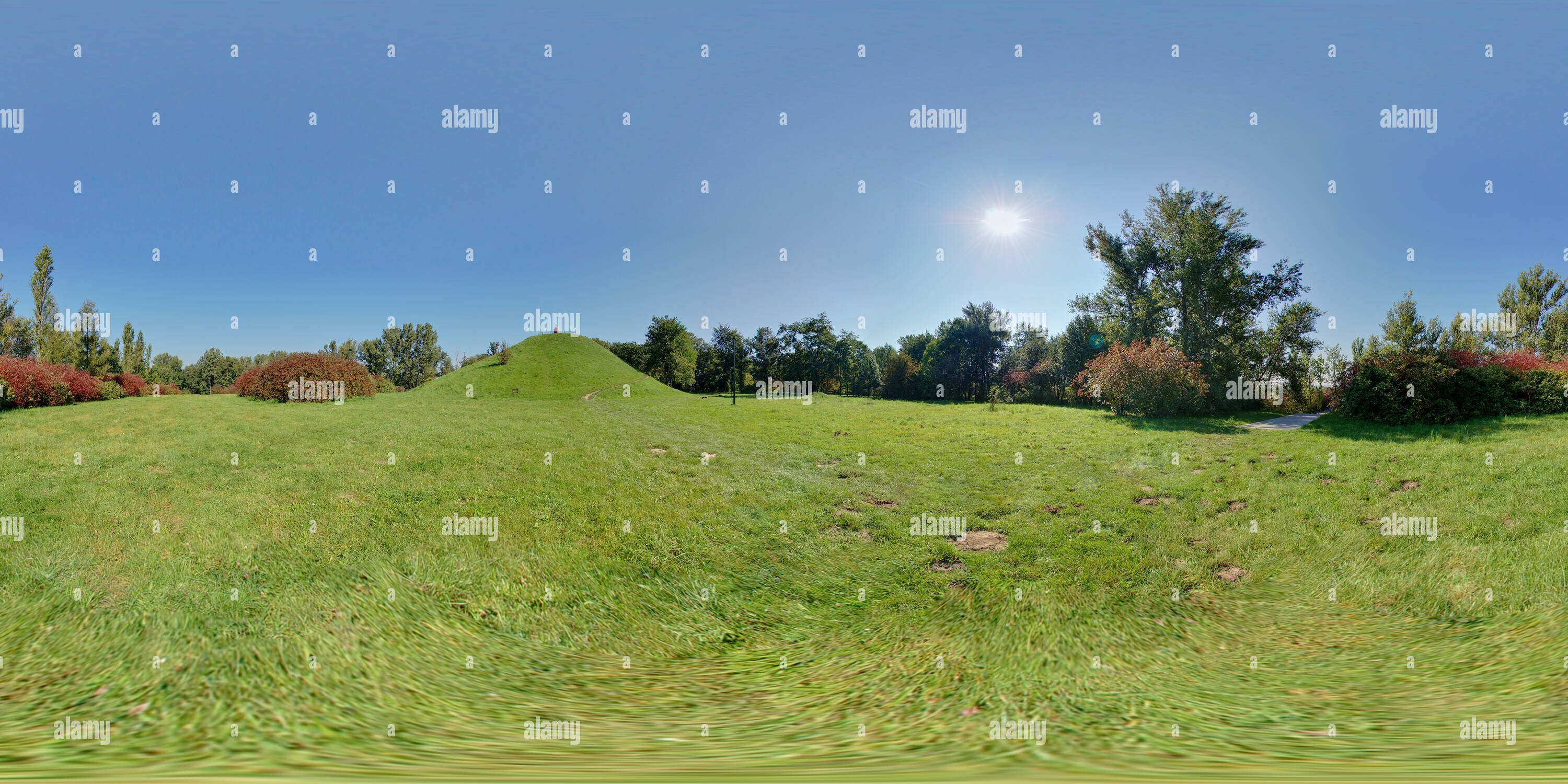 360° view of Wanda's Mound 1 - Alamy