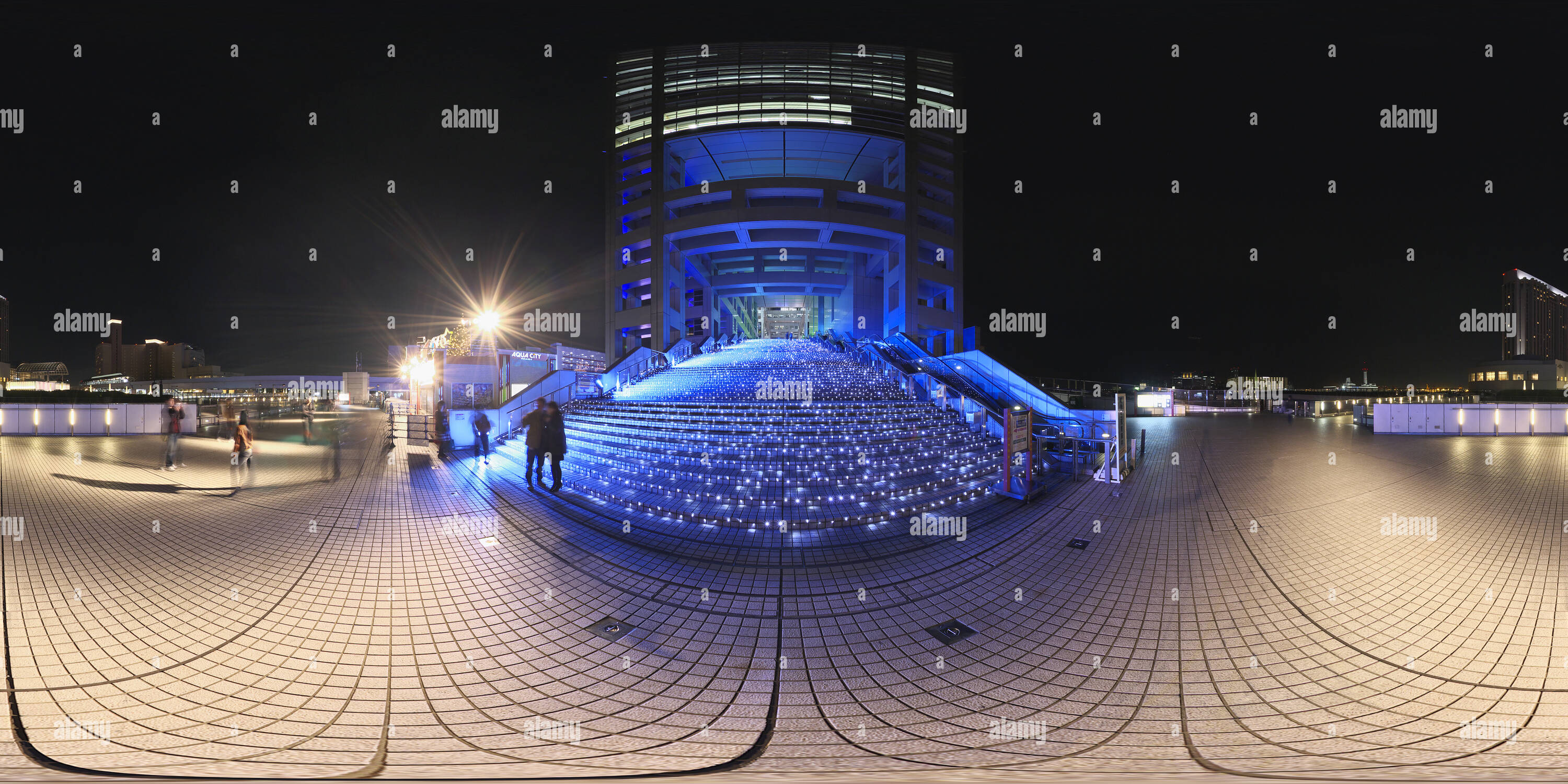 360° view of Fuji TV - HOT FANTASY ODAIBA 2007 - Alamy