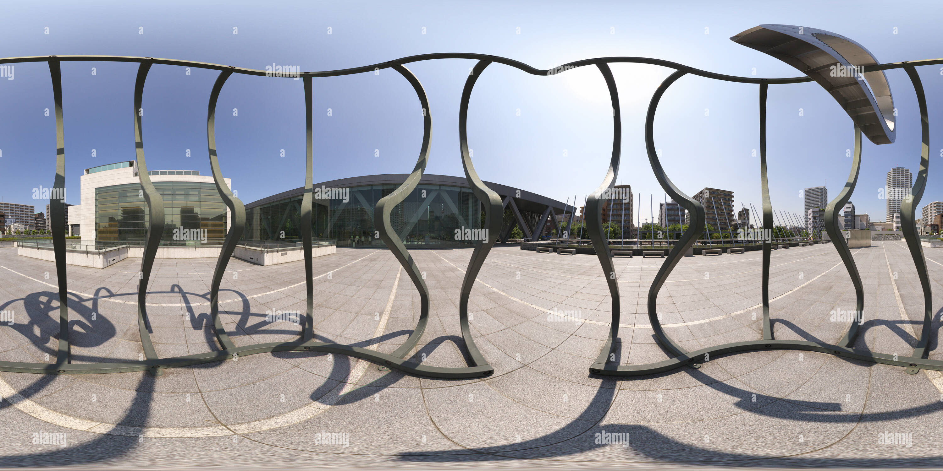 360° view of Tokyo modern art pavilion - Alamy