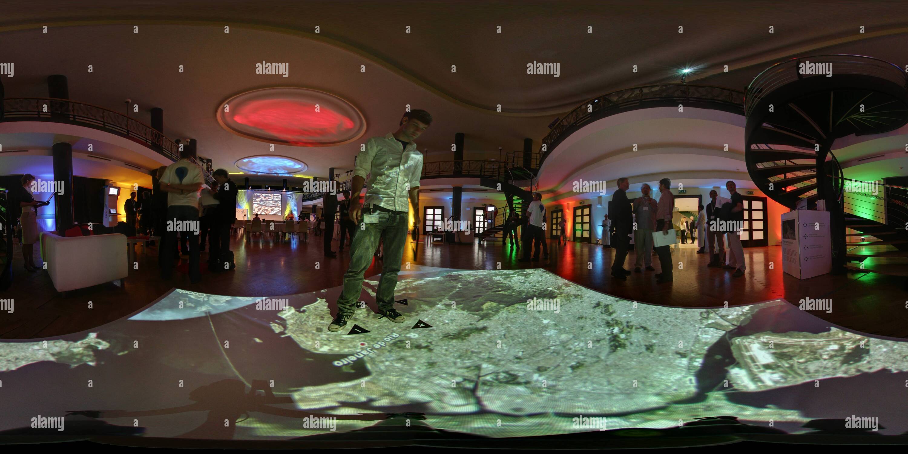 360° view of Launch of Google Maps Czech - Alamy