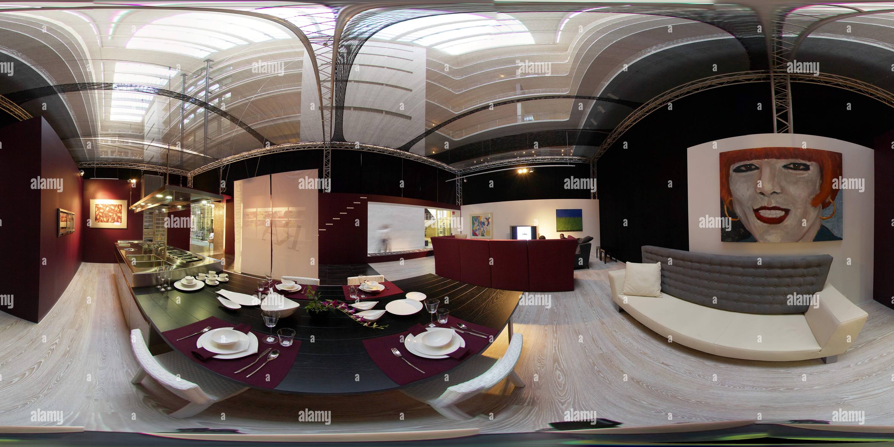 360° view of Art & Interior Expo - 2 - Alamy