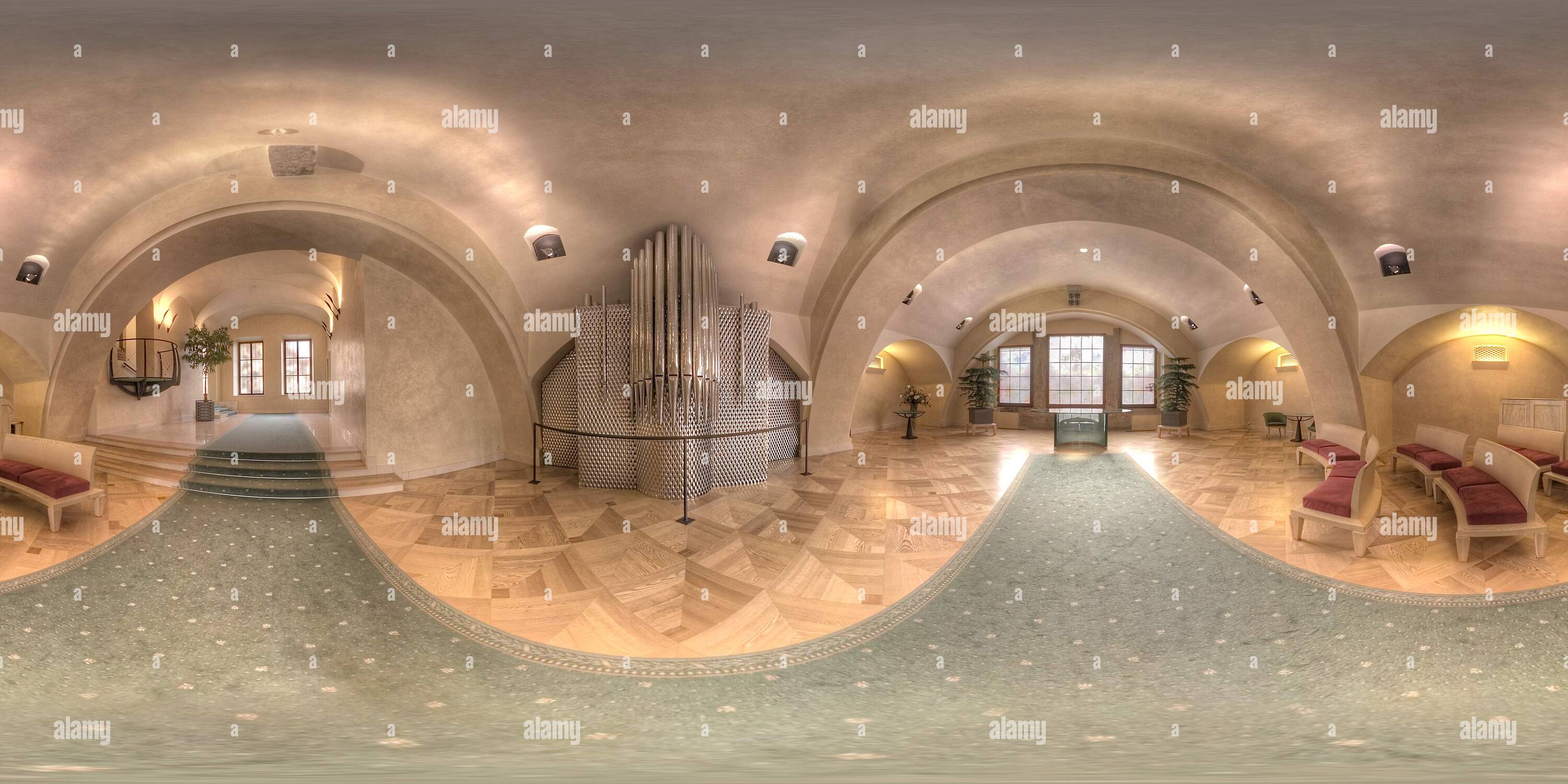 360° view of Wedding Chapel at Old Town Square - Alamy