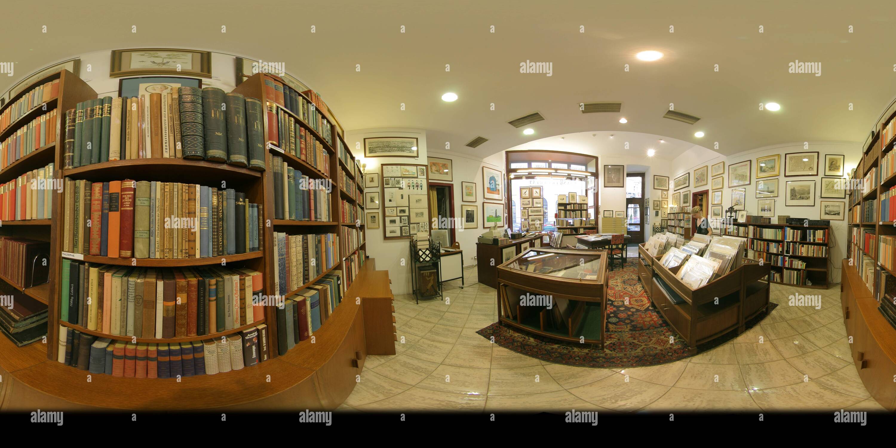 360° view of The Map Shop - Alamy