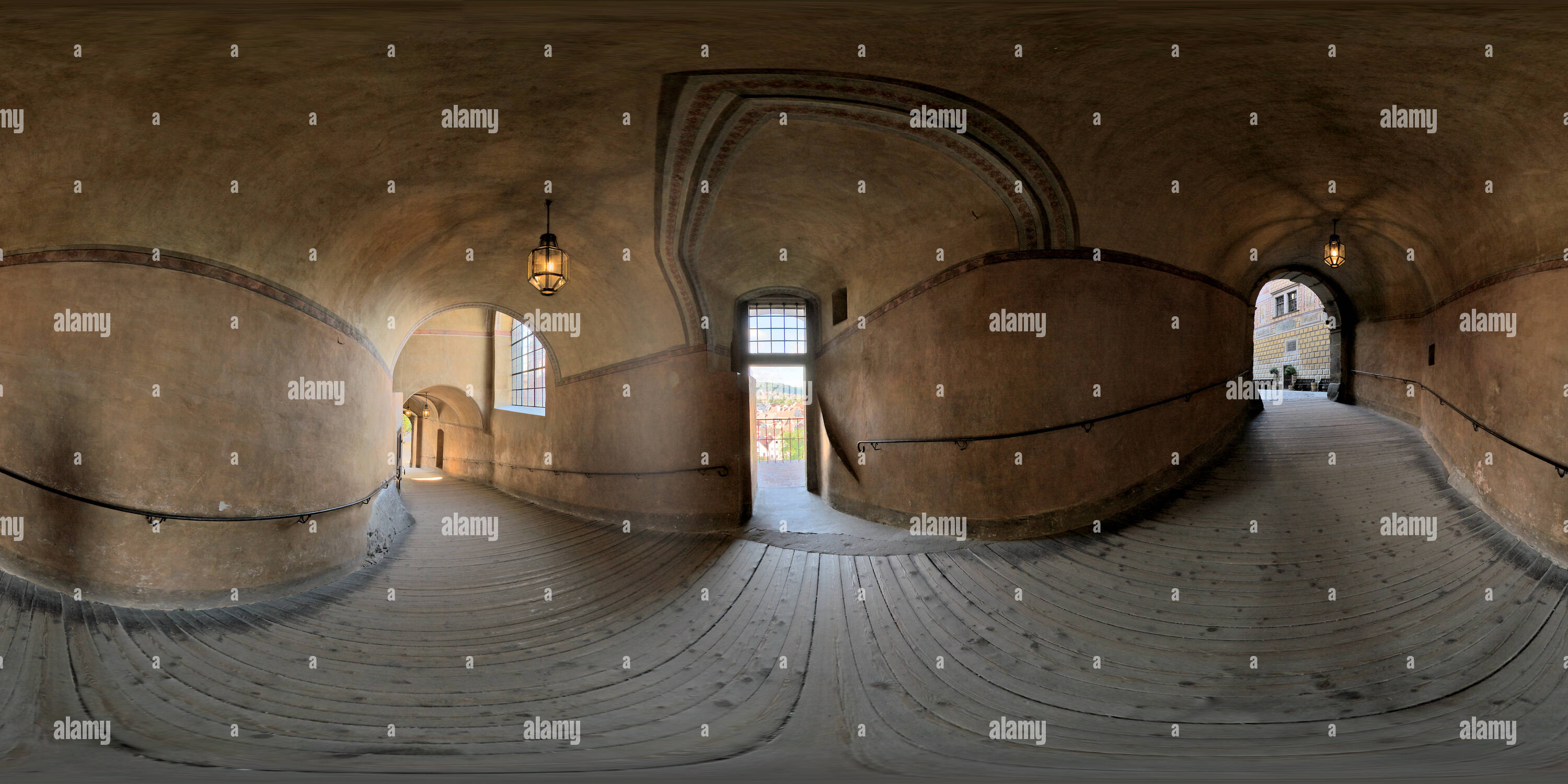 360° view of Castle - Passage 2 - Alamy