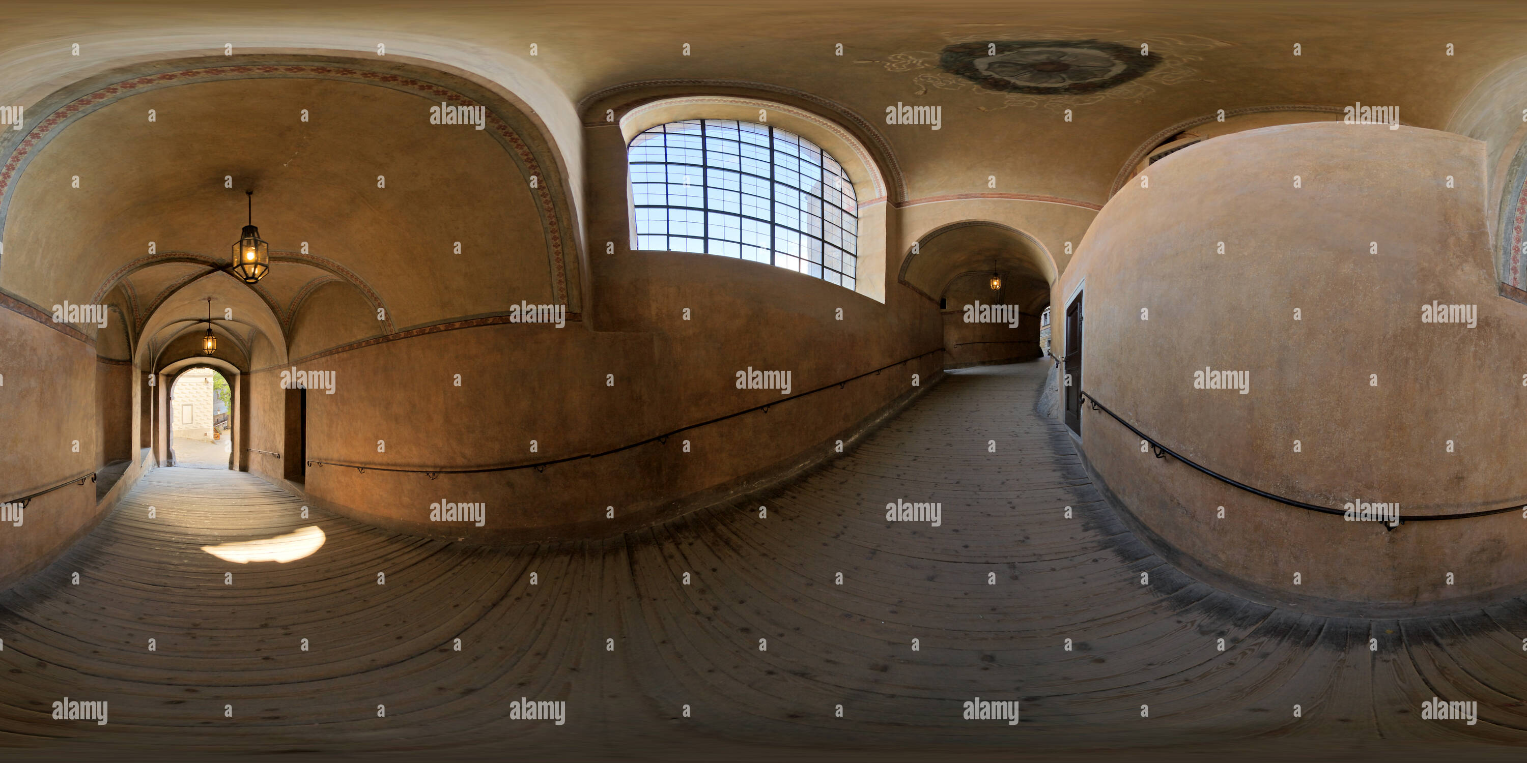 360° view of Castle - Passage 1 - Alamy