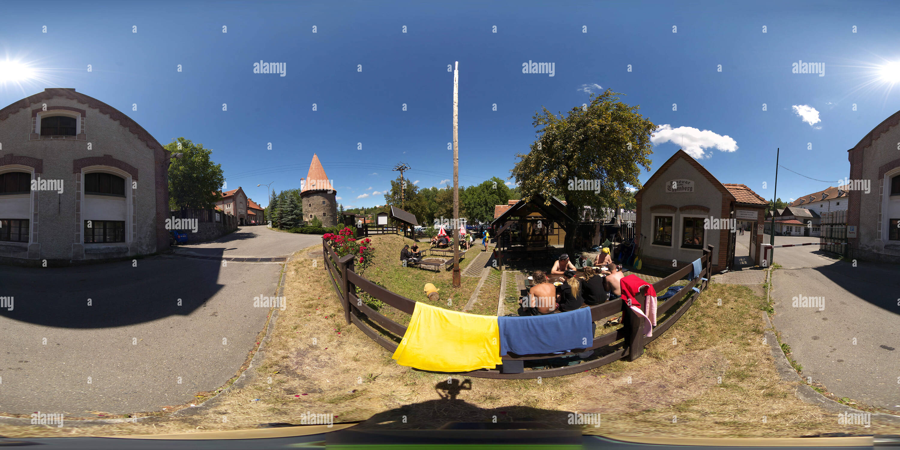 360° view of The Brewery Bar - Alamy