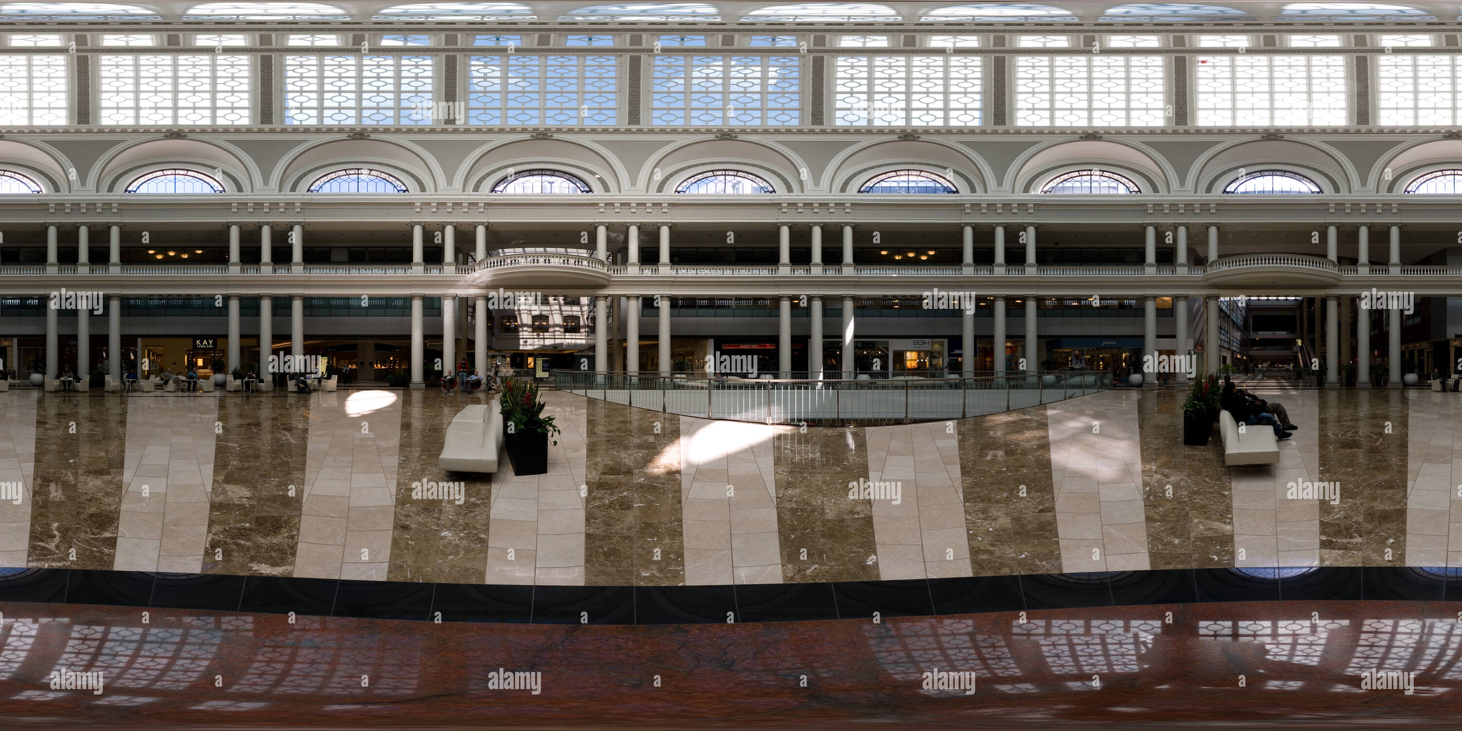 360° view of SF Centre Mall - Alamy