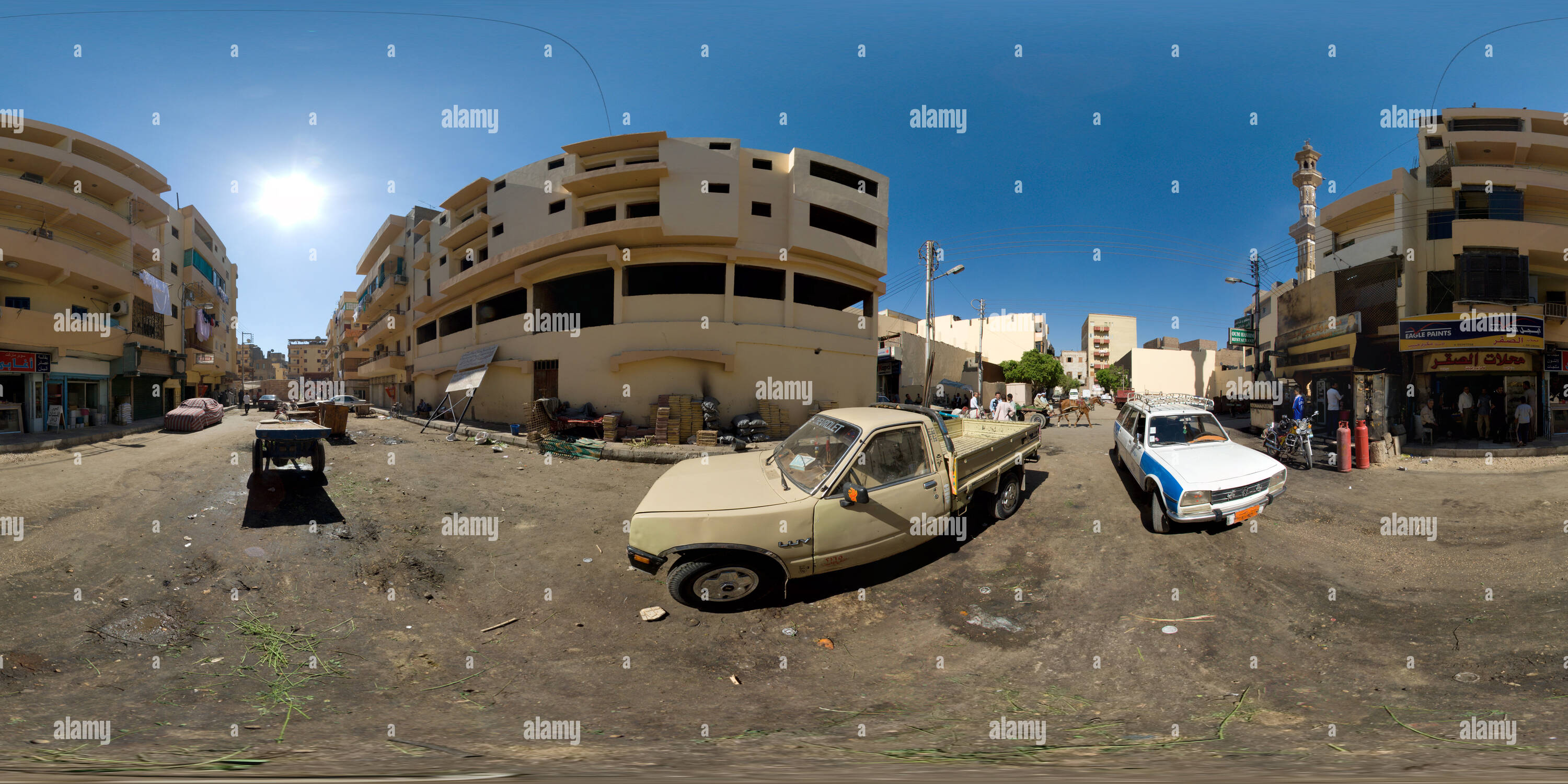 360° view of 100 meters aside from the tourist path - Alamy