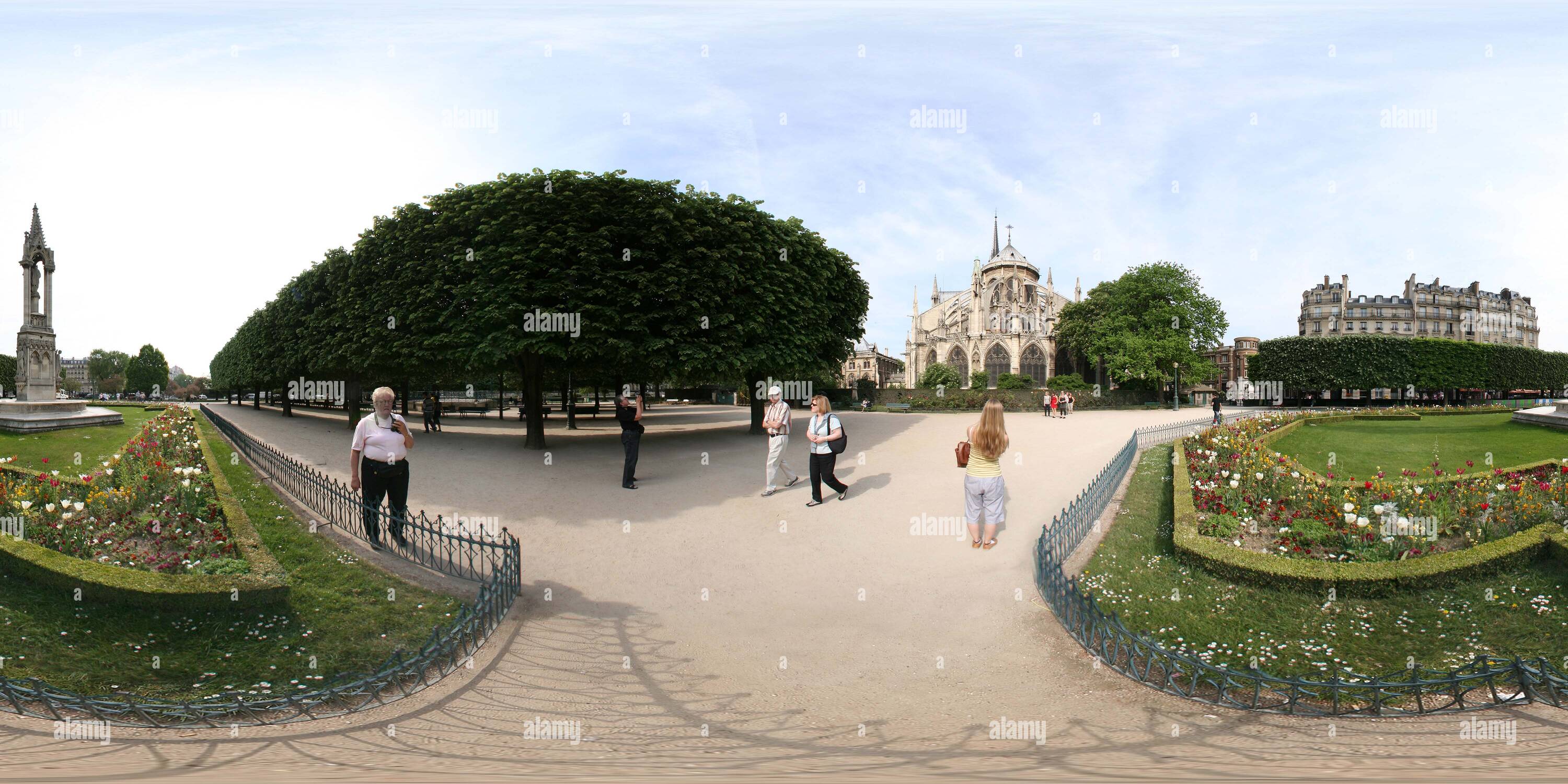 360° view of Square Jean XXIII - Alamy