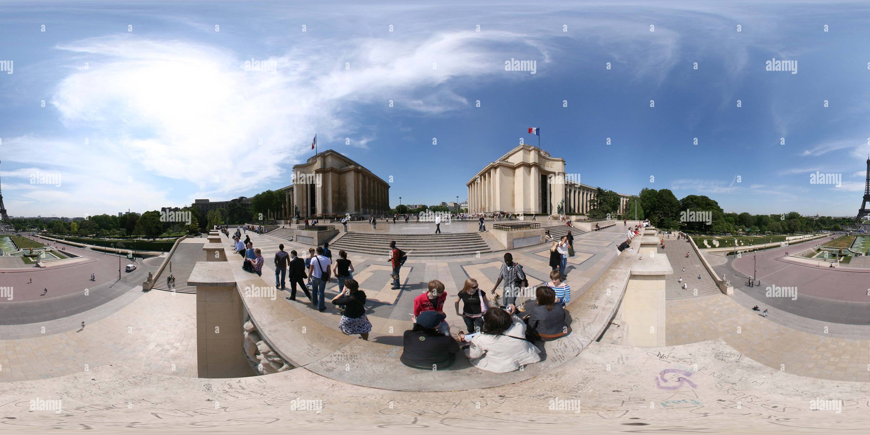 360° view of Palais de Chaillot - Alamy