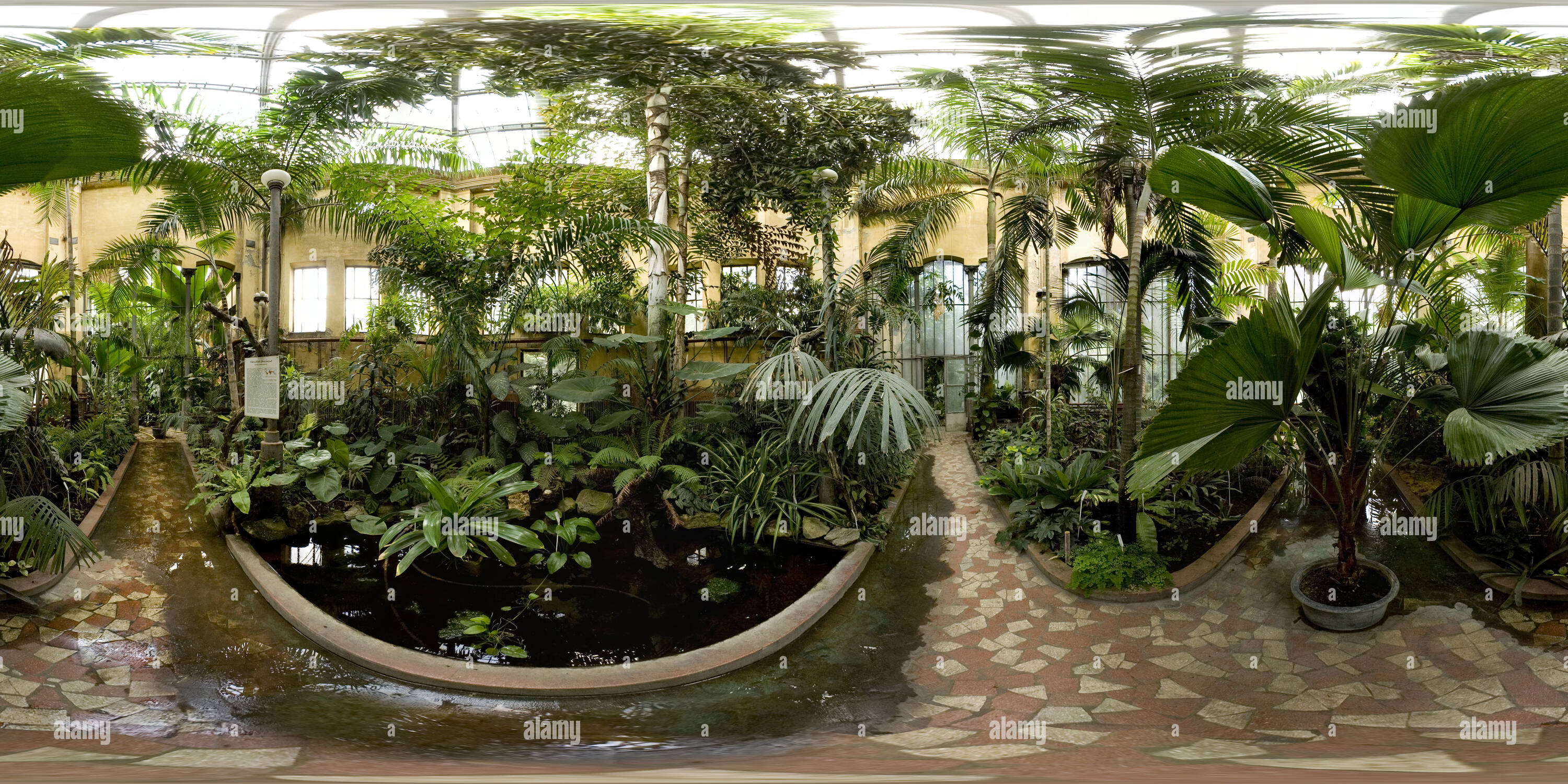 360° view of Orangery - Botanical Garden - Alamy