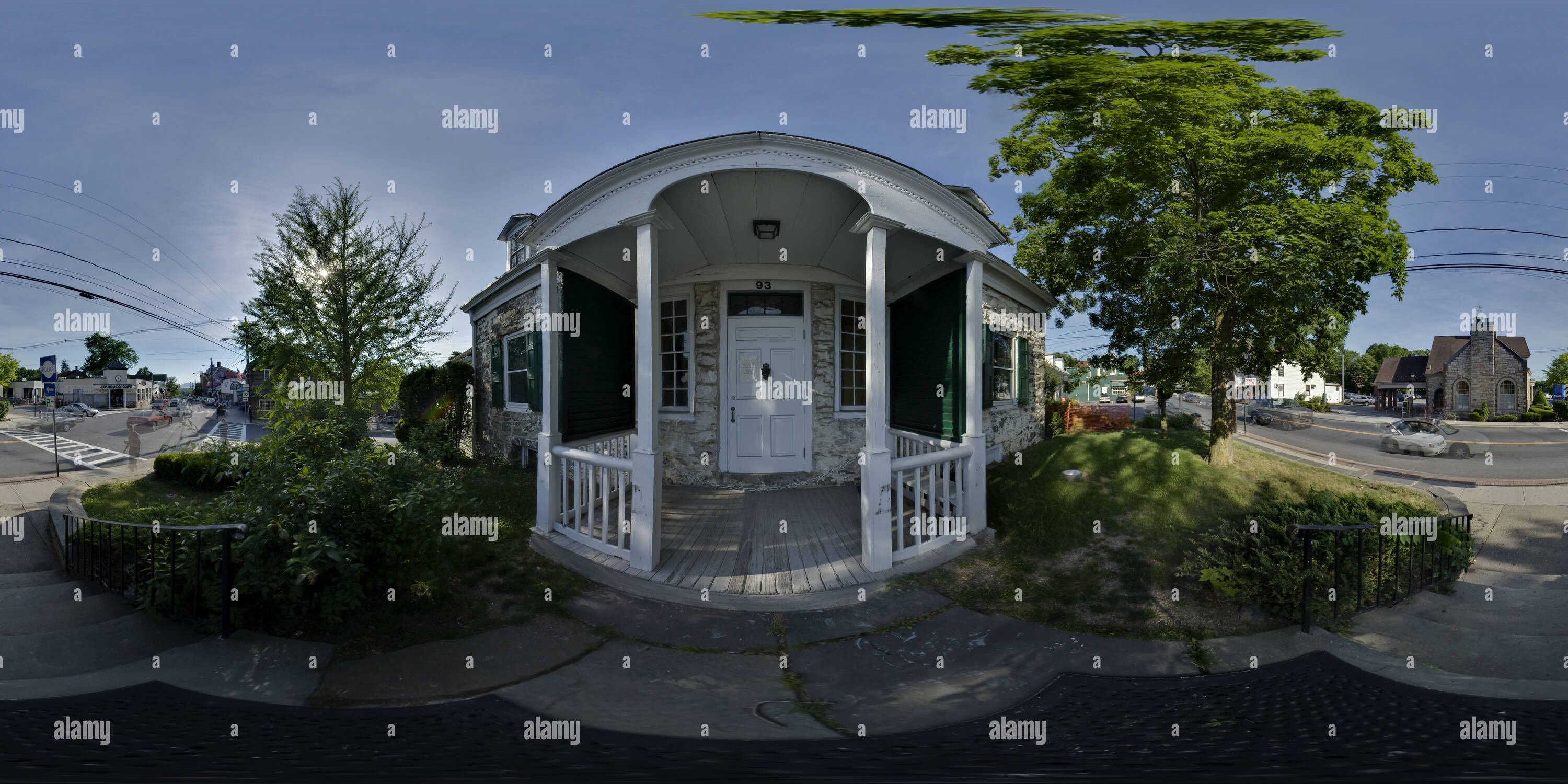 360° view of Elting Memorial Library - Alamy