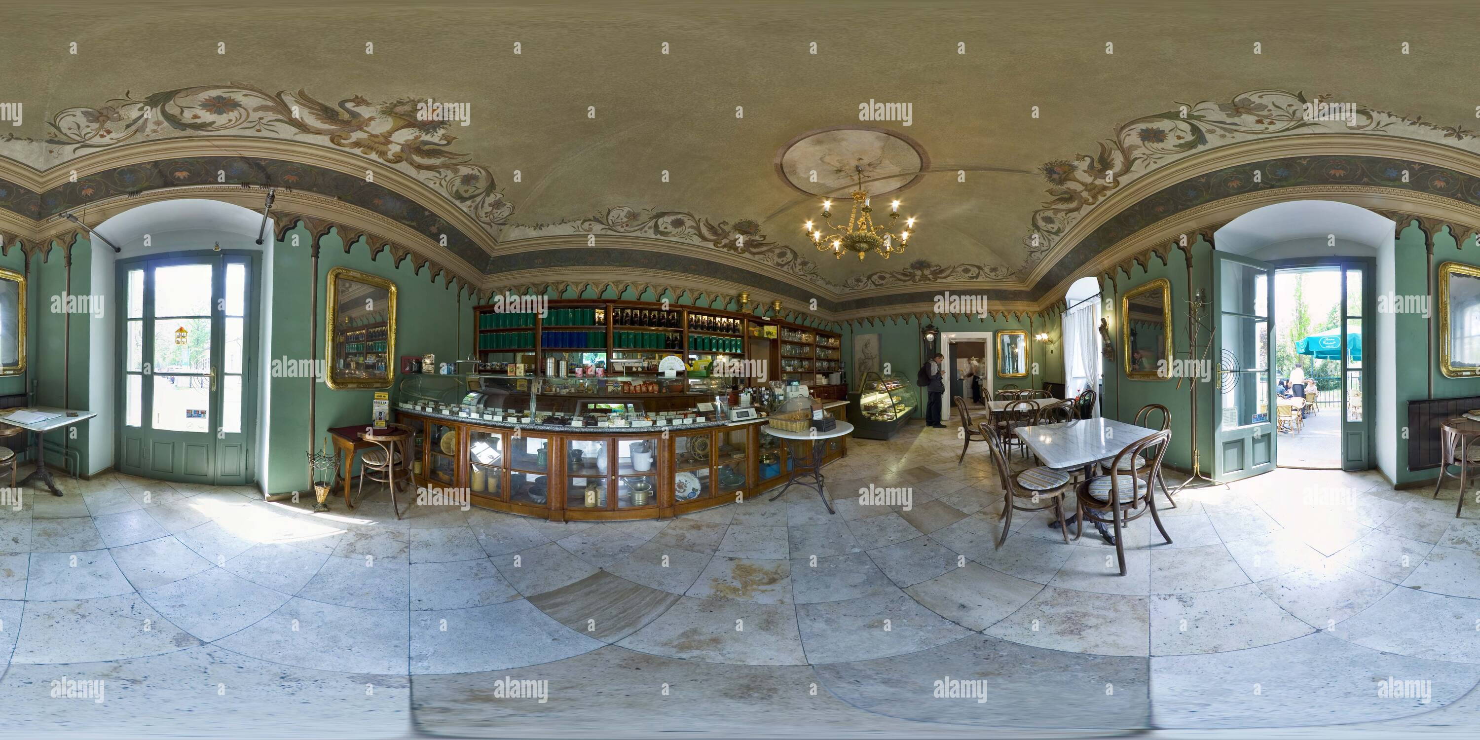360° view of 100 years cake shops - Alamy
