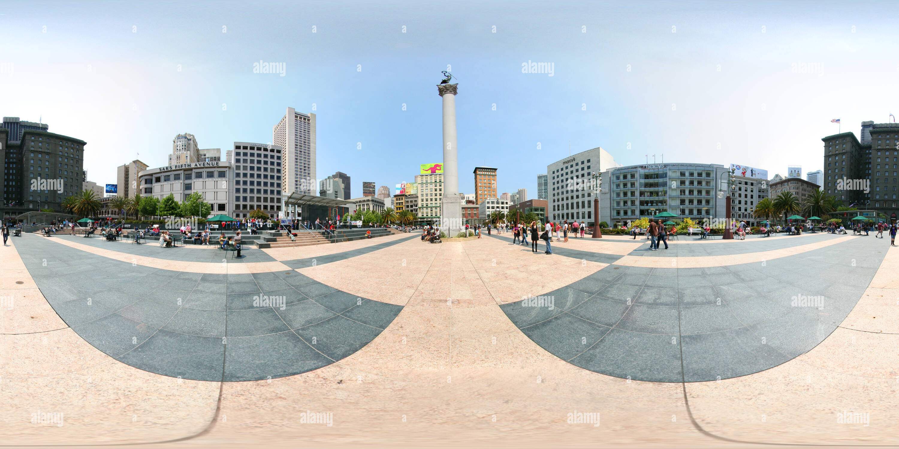 360° view of Union Square Park - Alamy