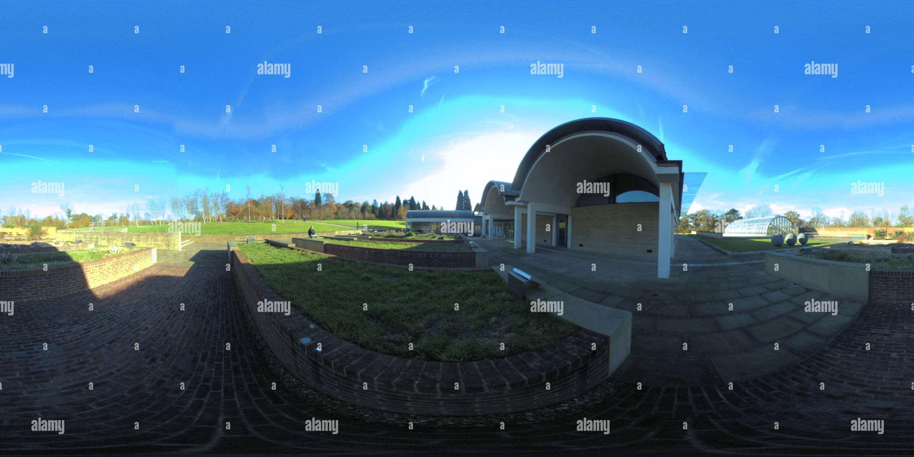 360° view of Wakehurst Millennium Seed Bank Outside - Alamy