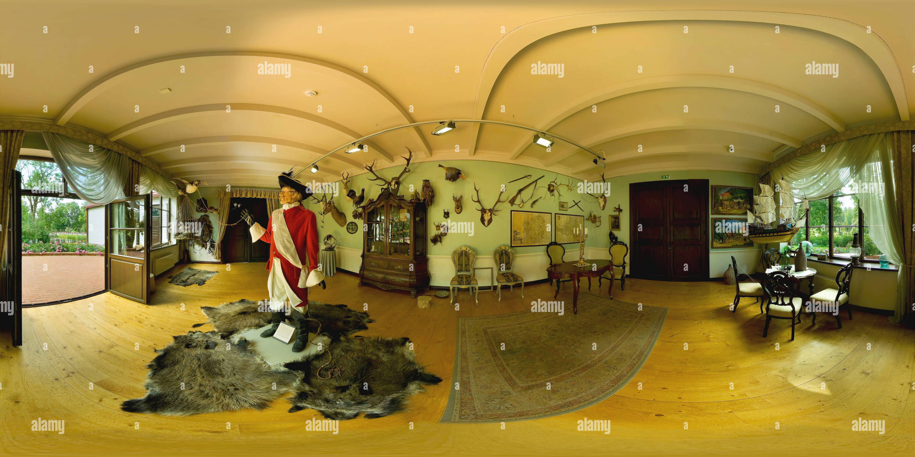 360° view of Museum of baron Munсhausen - Alamy