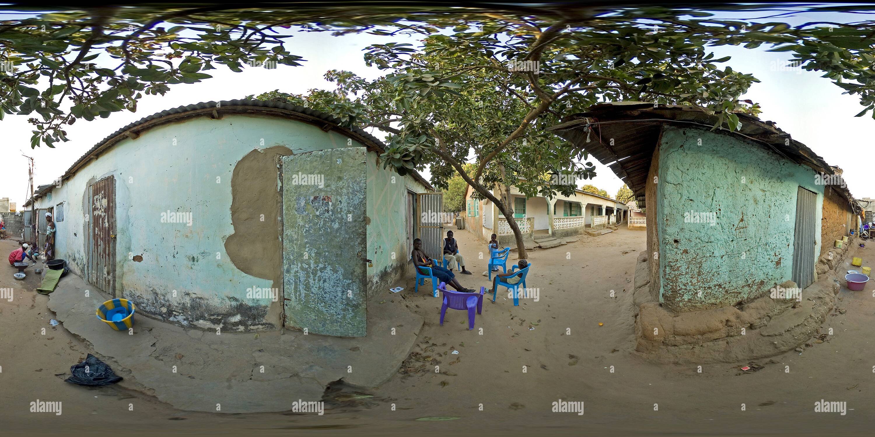 360° view of Gambia Kololi Compound - Alamy