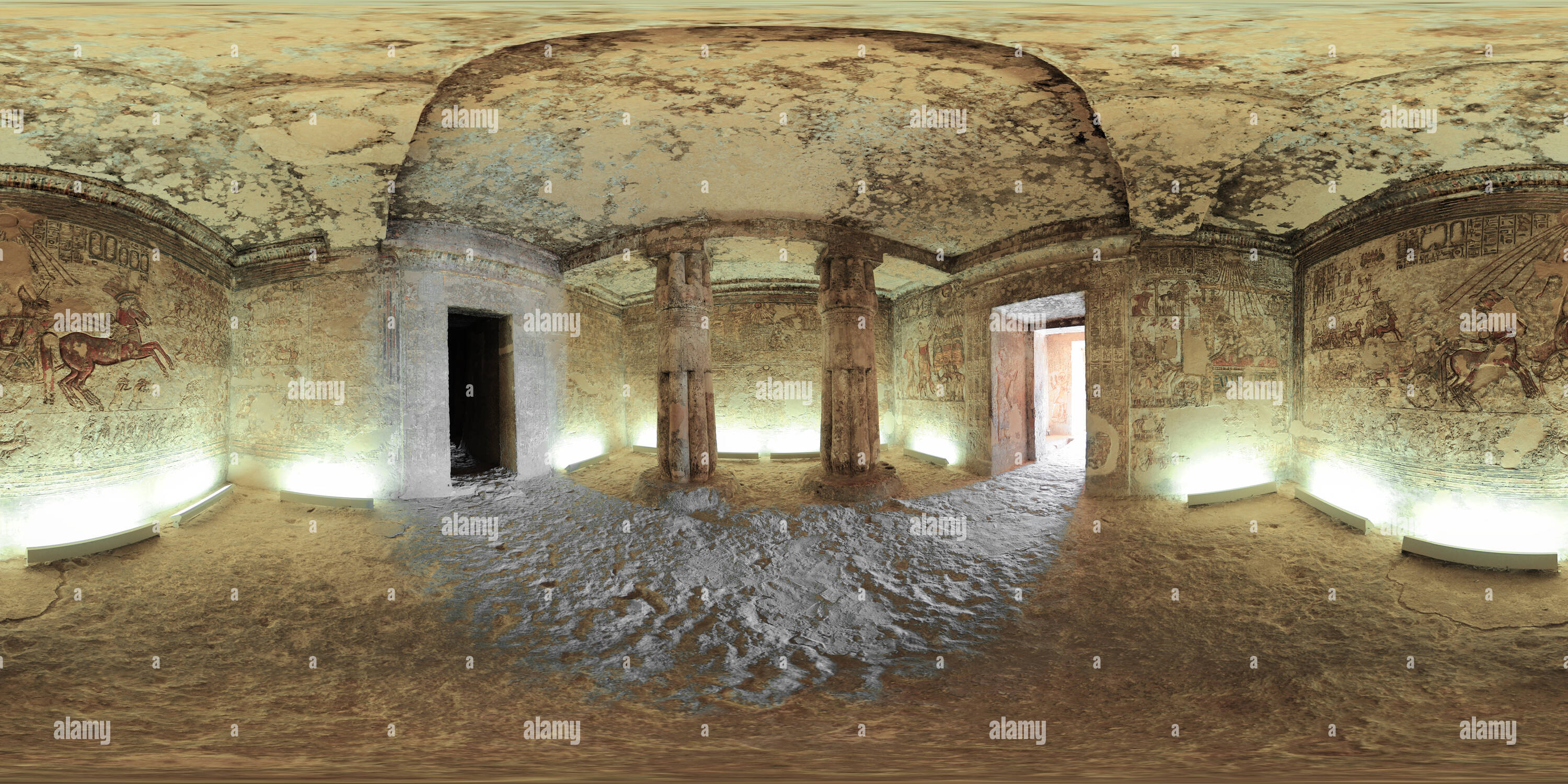 Amarna tomb hi-res stock photography and images - Alamy