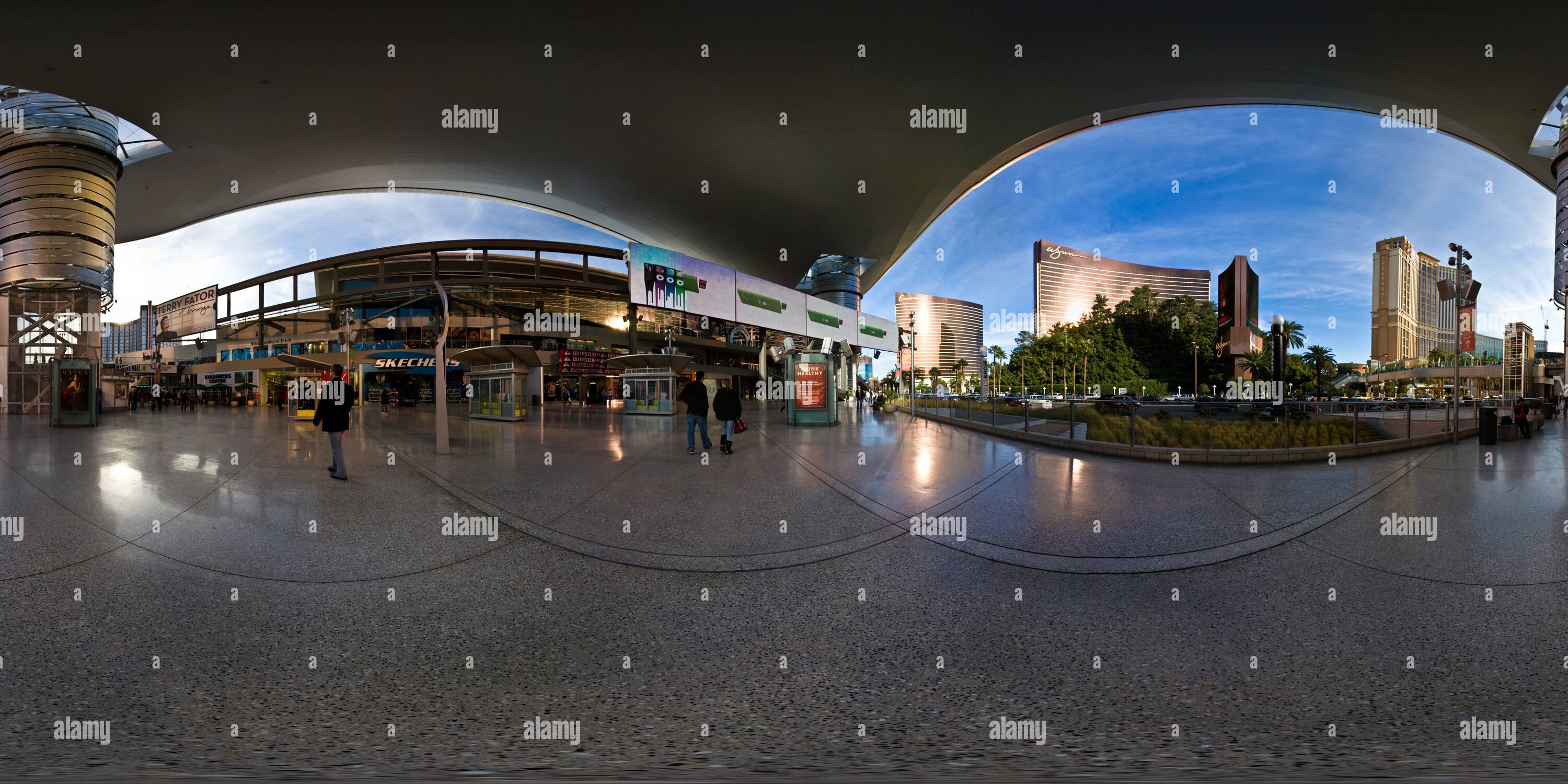 360° view of Fashion Show Mall Las Vegas - Alamy