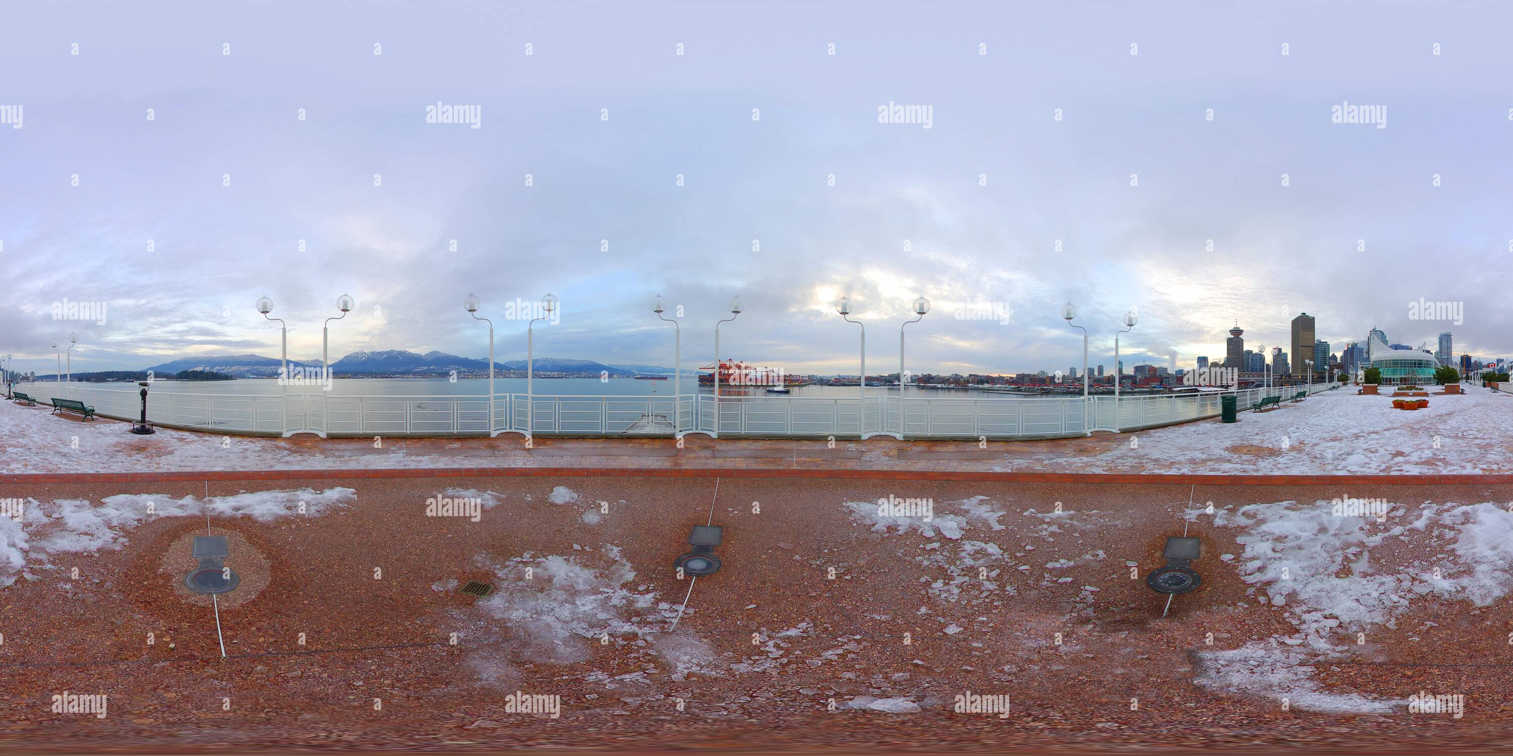 360° view of Canada Place, Vancouver, BC - Alamy