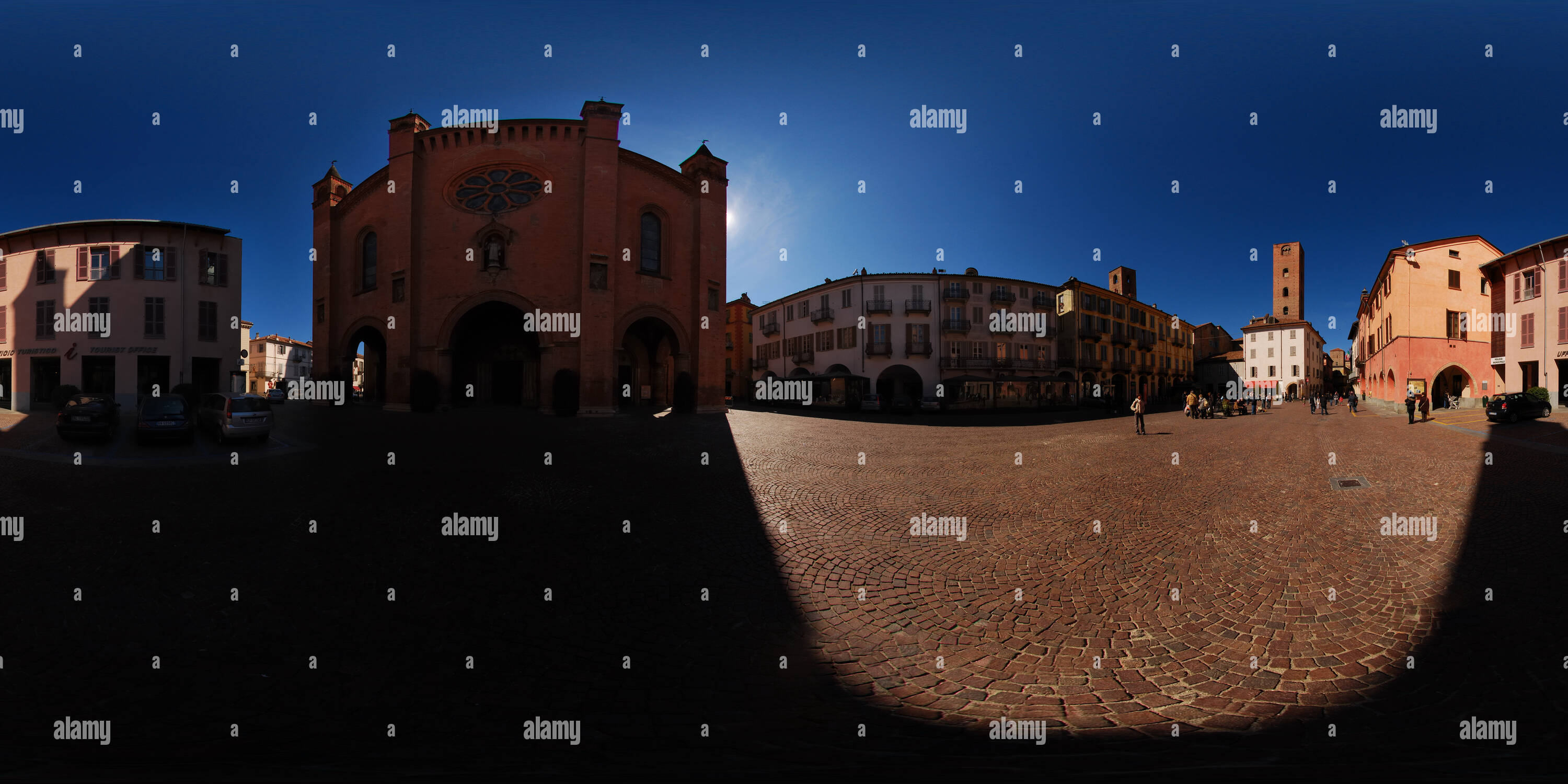360° view of Alba, Piazza Risorgimento - Alamy