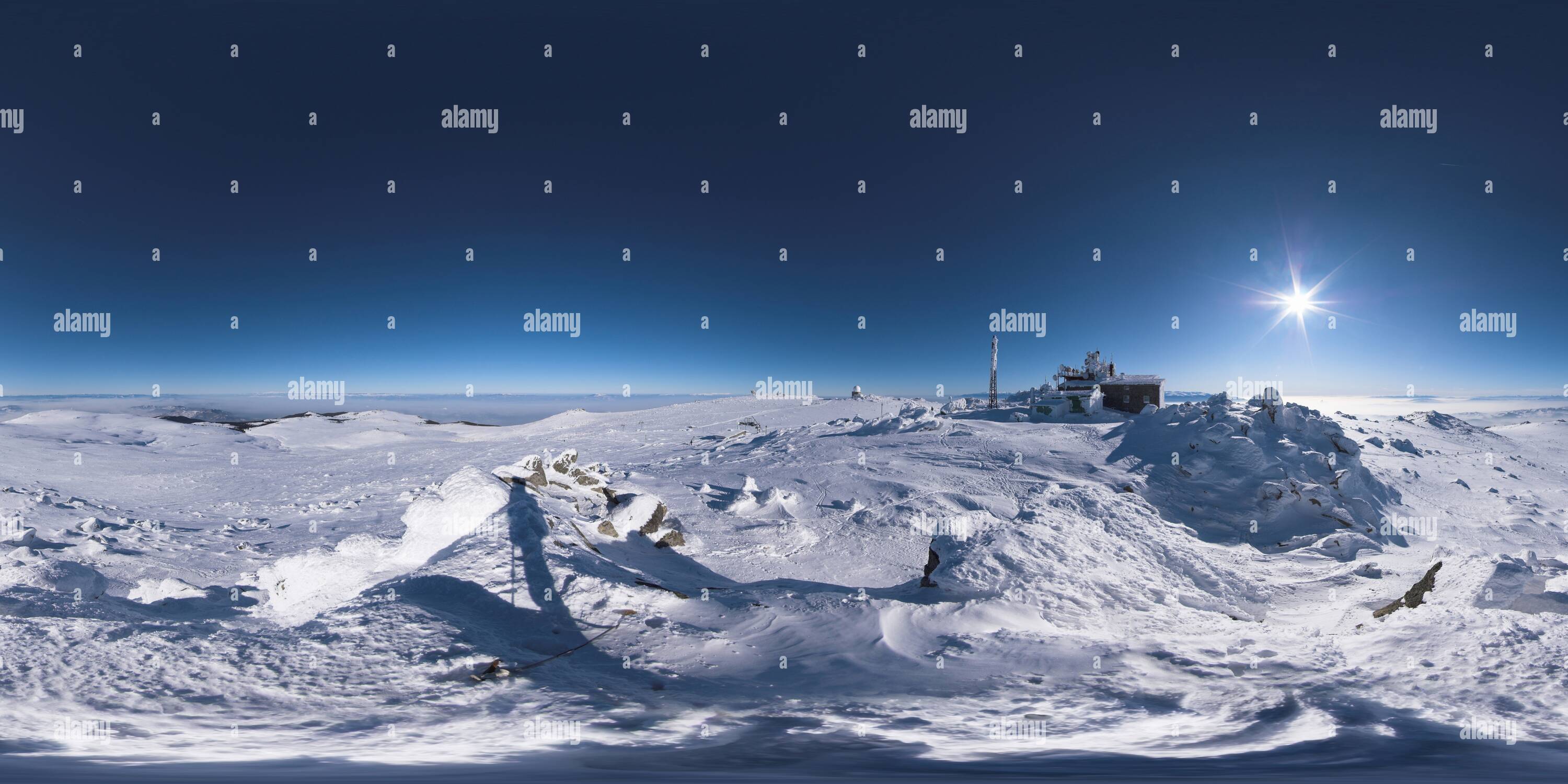 360° view of Vitosha Cherni Vrah - Alamy