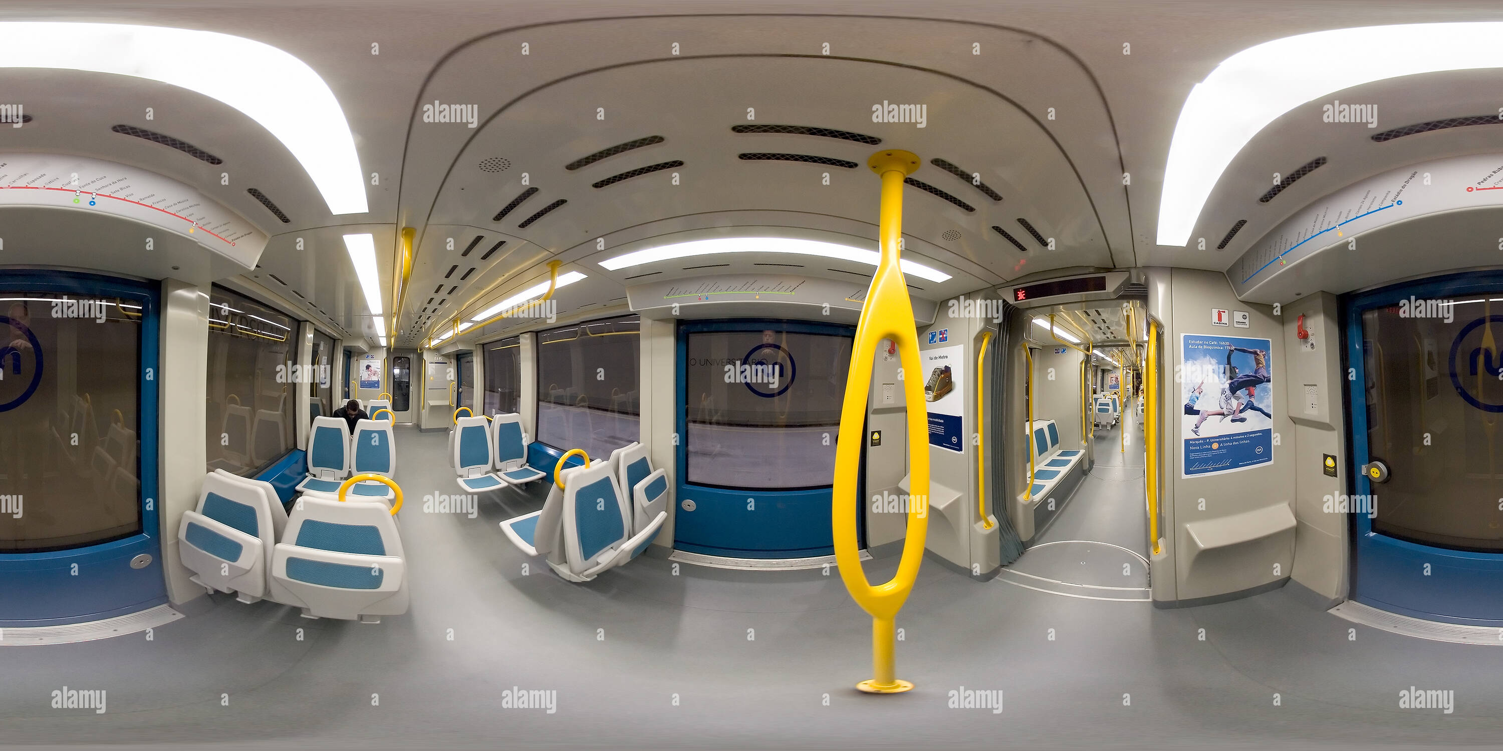 360° view of Metro do Porto - Alamy