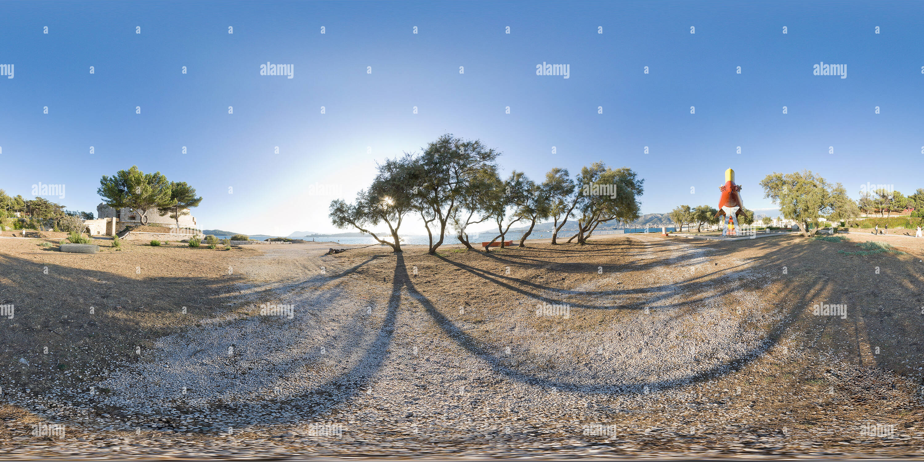360° view of Toulon, France, The Royal Tower - Alamy
